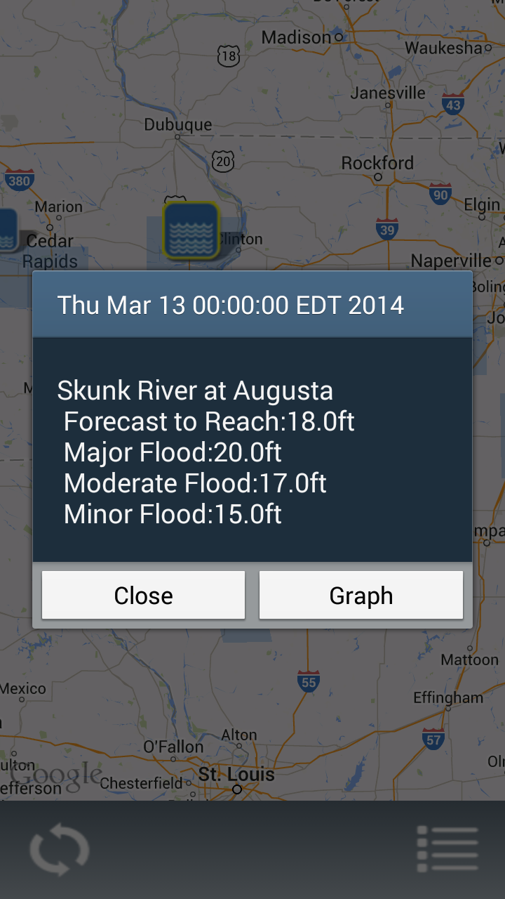 FLOOD Tracker:Amazon.de:Appstore for Android