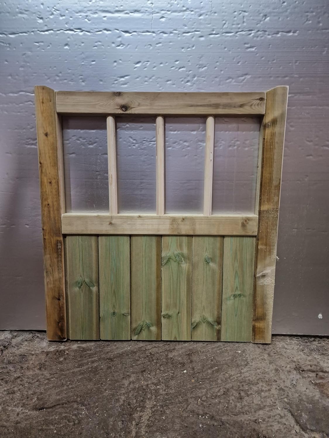 Wooden Garden Gate Pedestrian Gate Wooden Pressure Treated 4ft 120cm ...