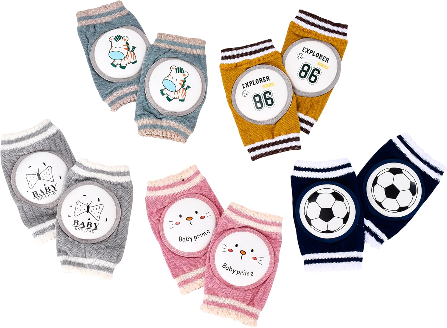 Amazon.com: BRYNNBERG Baby Knee Pads for Crawling - Anti Slip Toddler ...