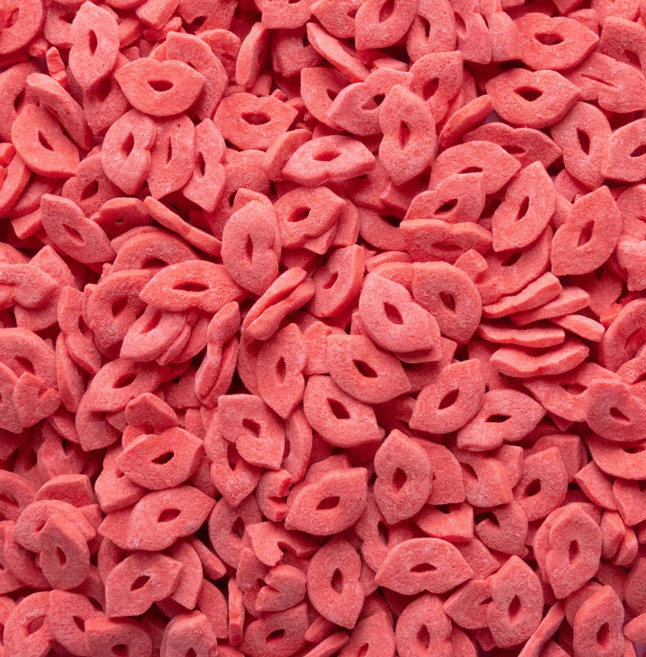 Amazon.com: Red Lips Confetti - Edible Sprinkle Topping | great for ...