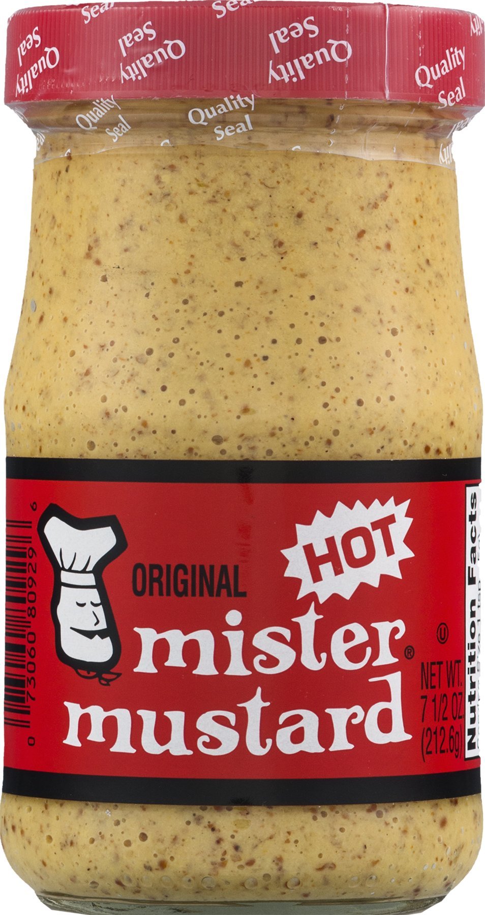 Amazon.com : Mister Mustard Original Mustard, 7.5 Ounce, Pack of 6 ...