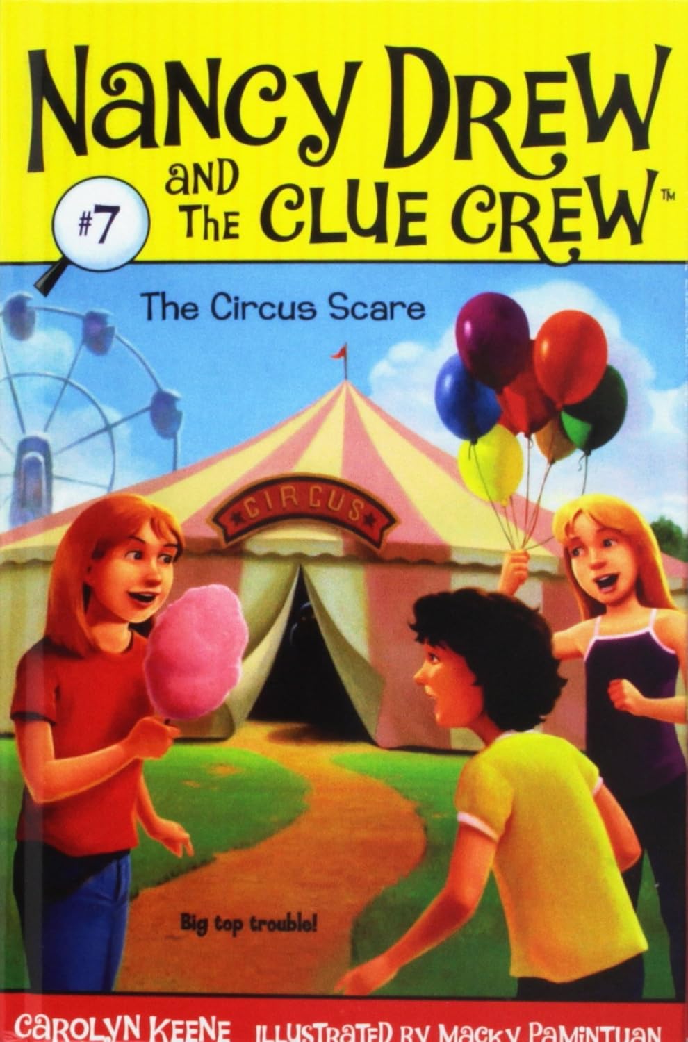 The Circus Scare (Nancy Drew and the Clue Crew): 9781435207288: Amazon ...