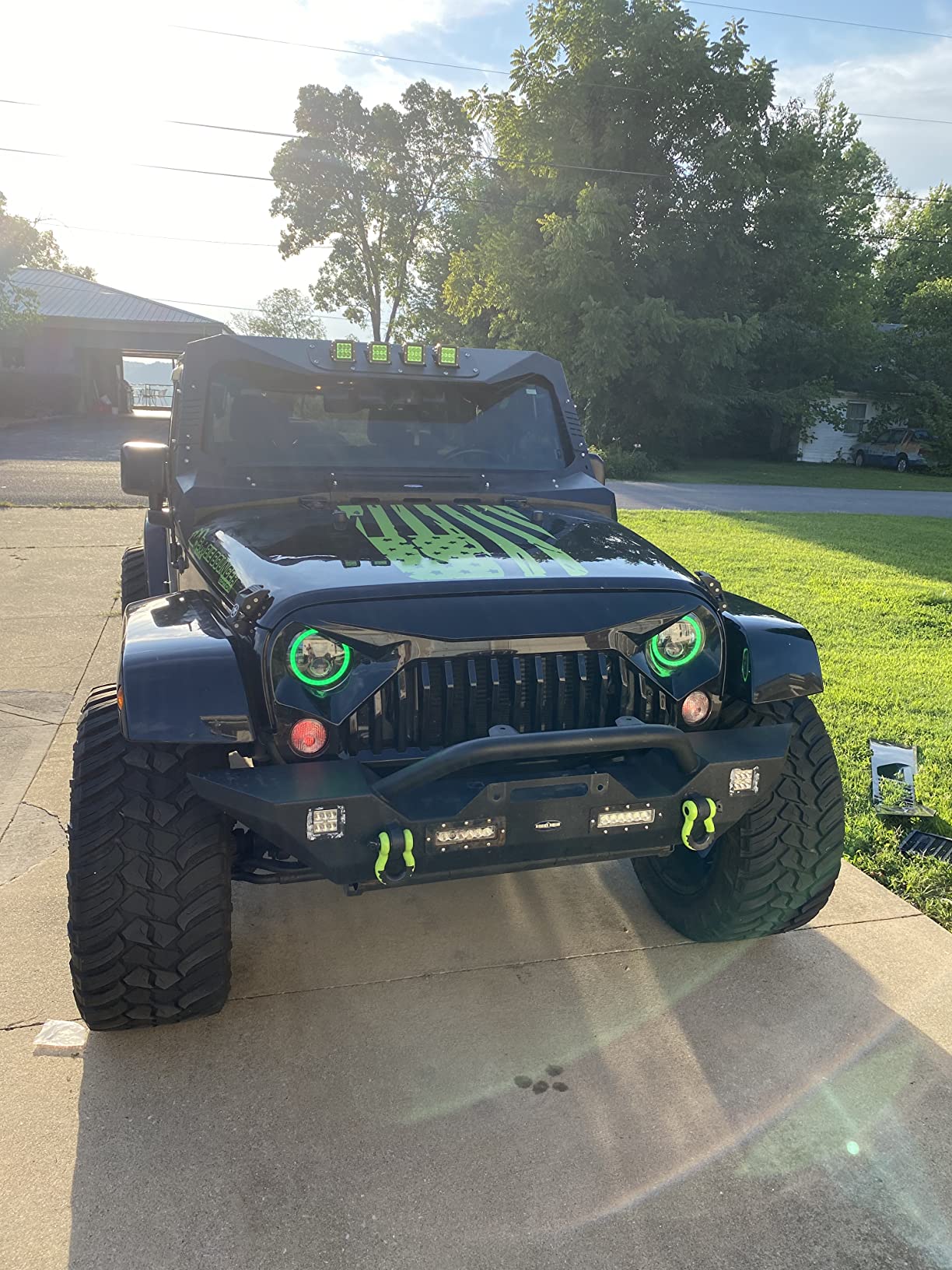 $50/mo - Finance Hooke Road Mad Max Windshield Frame Cover Roof Sun ...