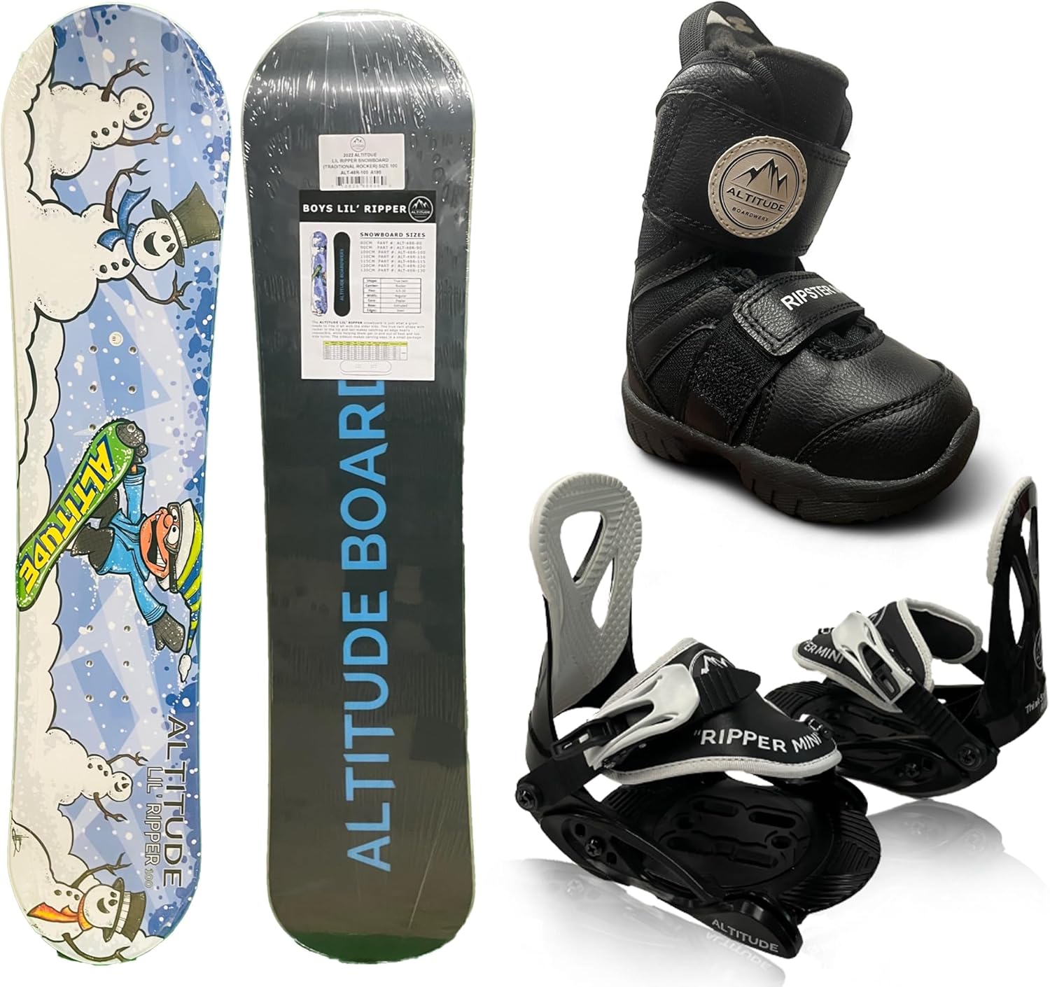 Amazon.com : Altitude Toddler Boys Lil' Ripper Complete Beginner ...