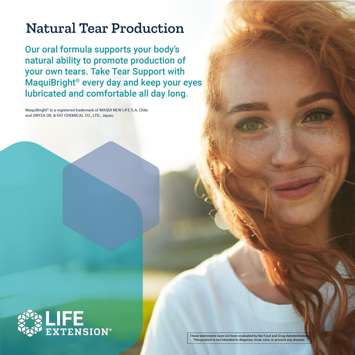 Life Extension Soporte para lágrimas con MaquiBright 60 mg Extracto de ...
