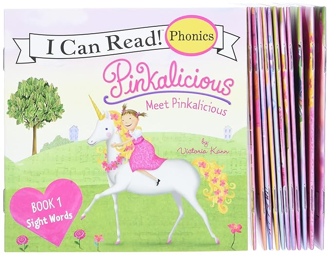 Amazon.com: Pinkalicious 12-Book Phonics Fun!: Includes 12 Mini-Books ...