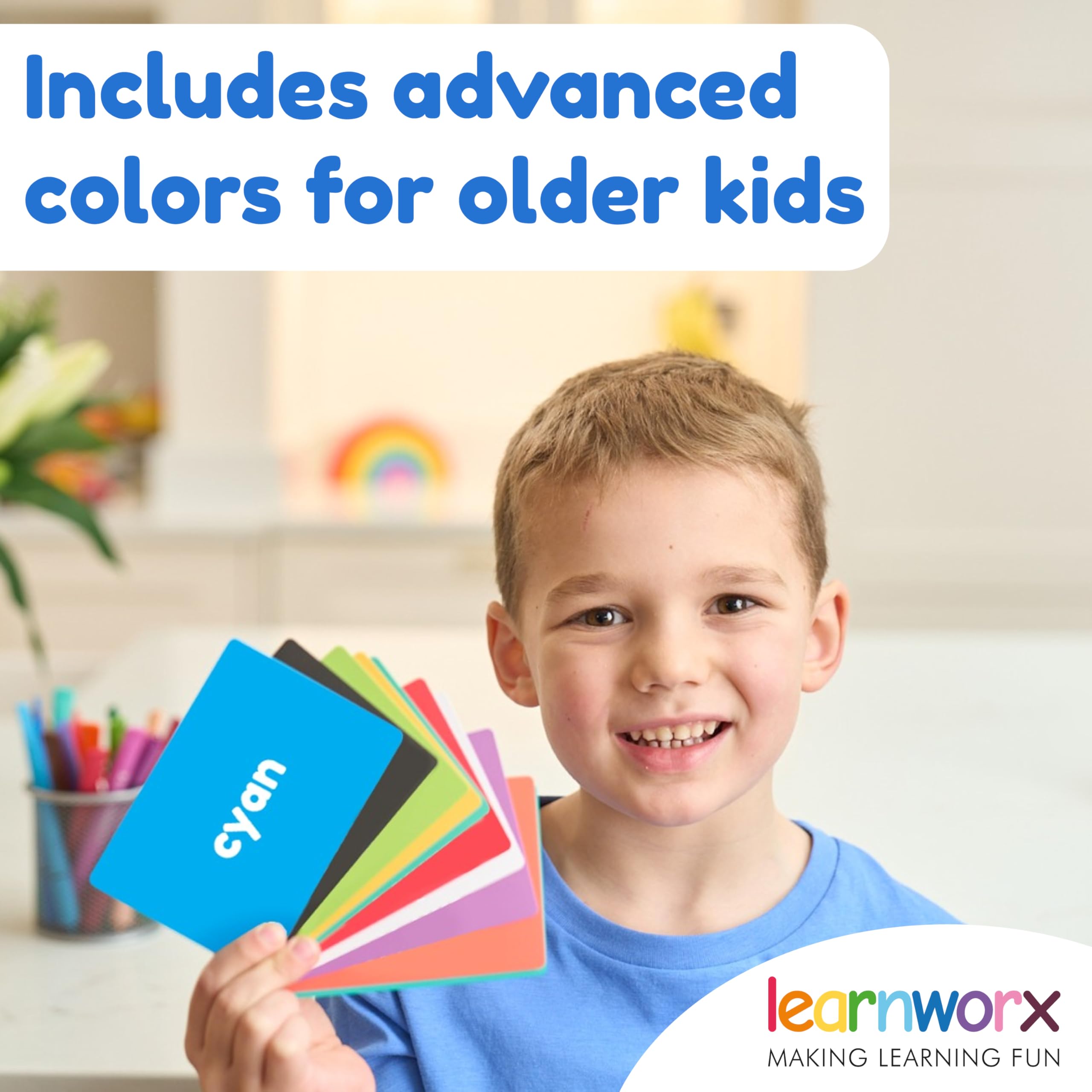 Snapklik.com : Color Flashcards For Toddlers - 44 Flash Cards To Help ...