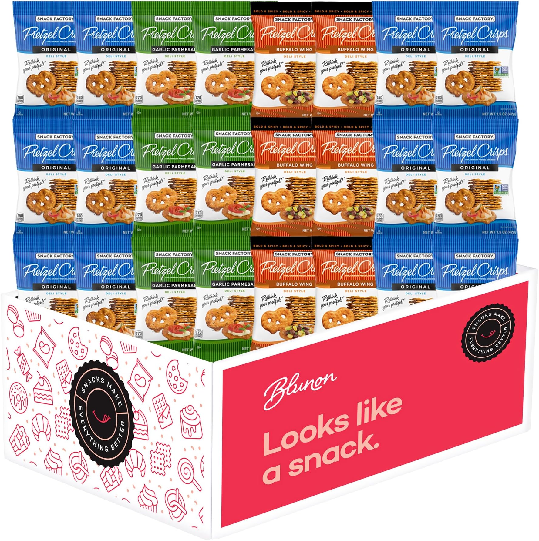 Amazon.com: Edward Marc Snappers Sweet Caramel & Pretzels Cluster ...