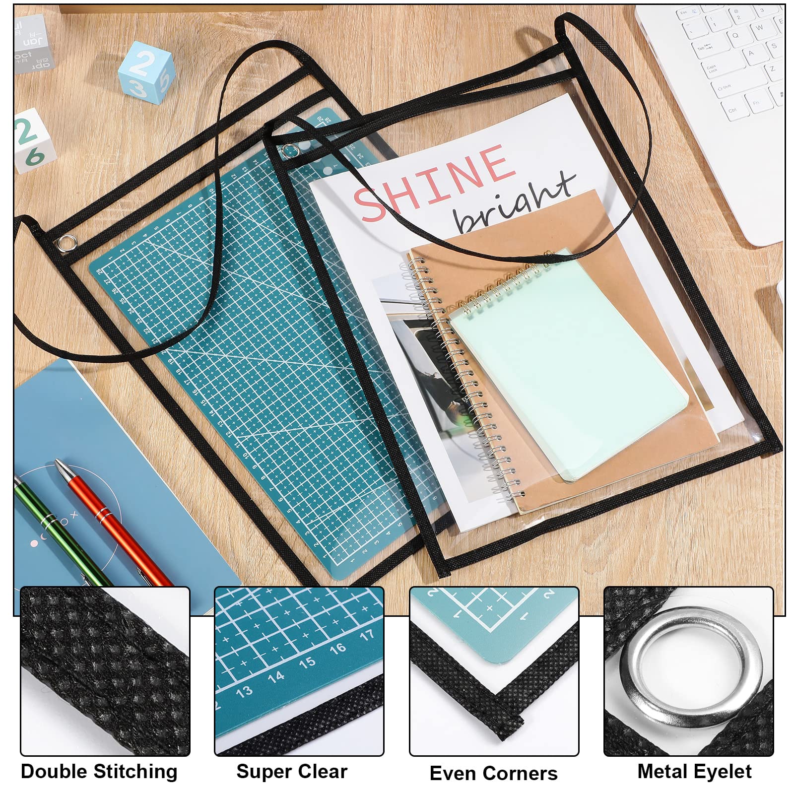 Work Order Ticket Holders Buy C Line Reinforced Neon Stitched 9" X 12"