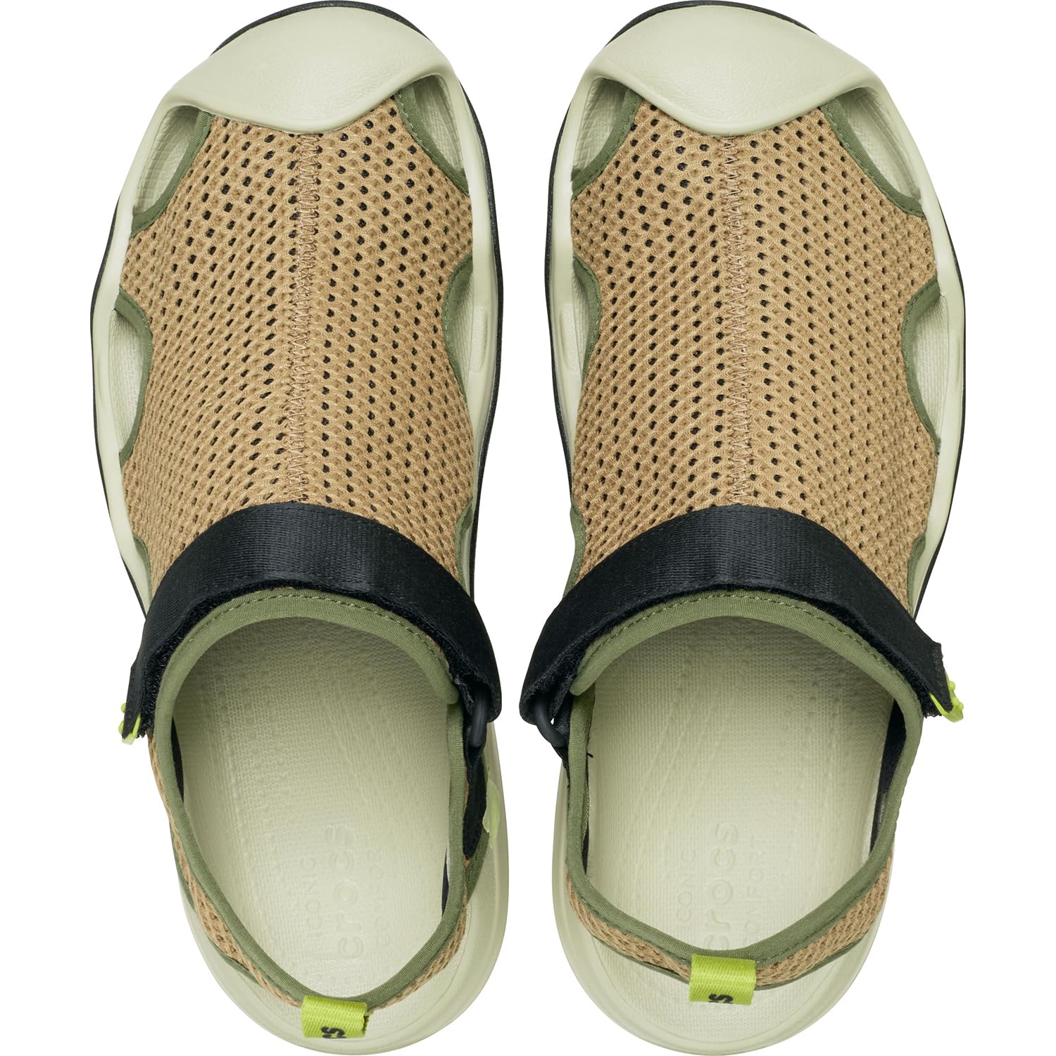 Snapklik.com : Crocs Mens Swiftwater Mesh Deck Sandals