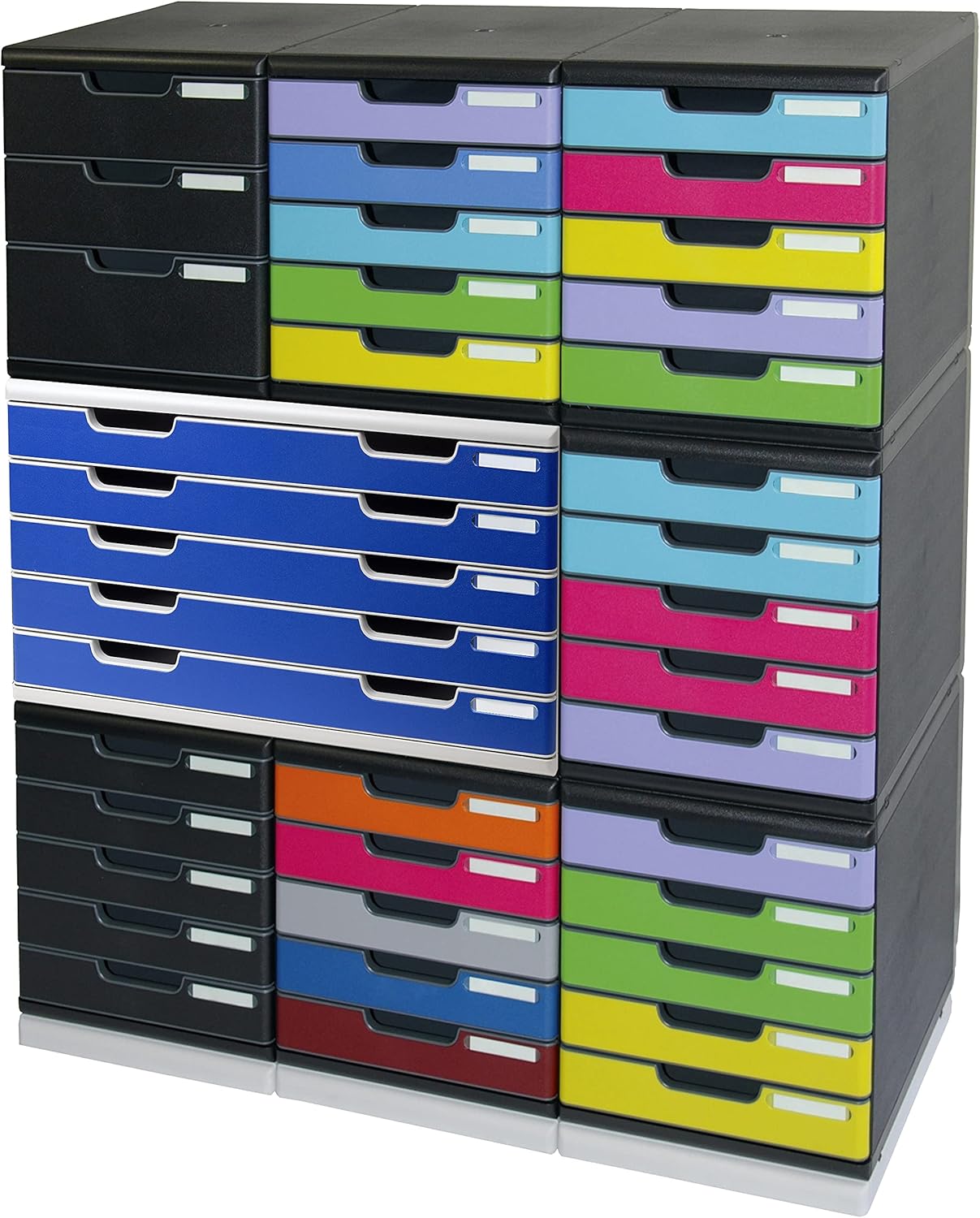 Exacompta – Ref 338999D – Modulo A4 Front Panels Set (10 Panels ...