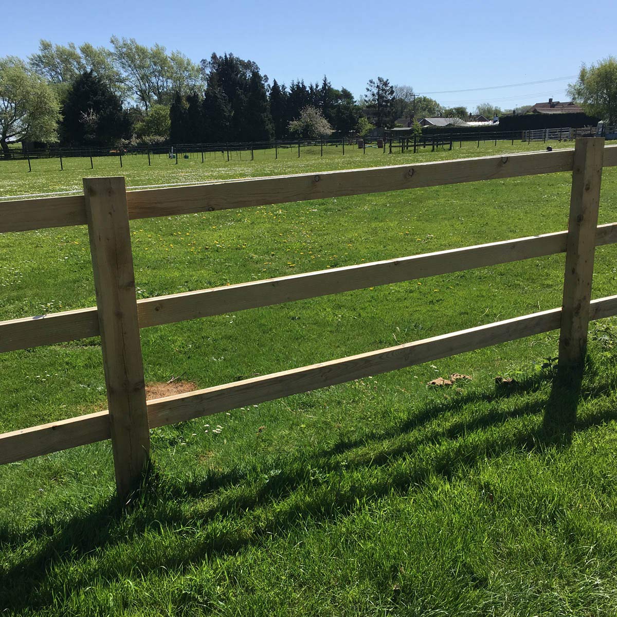 Landscape Timber Fence Post