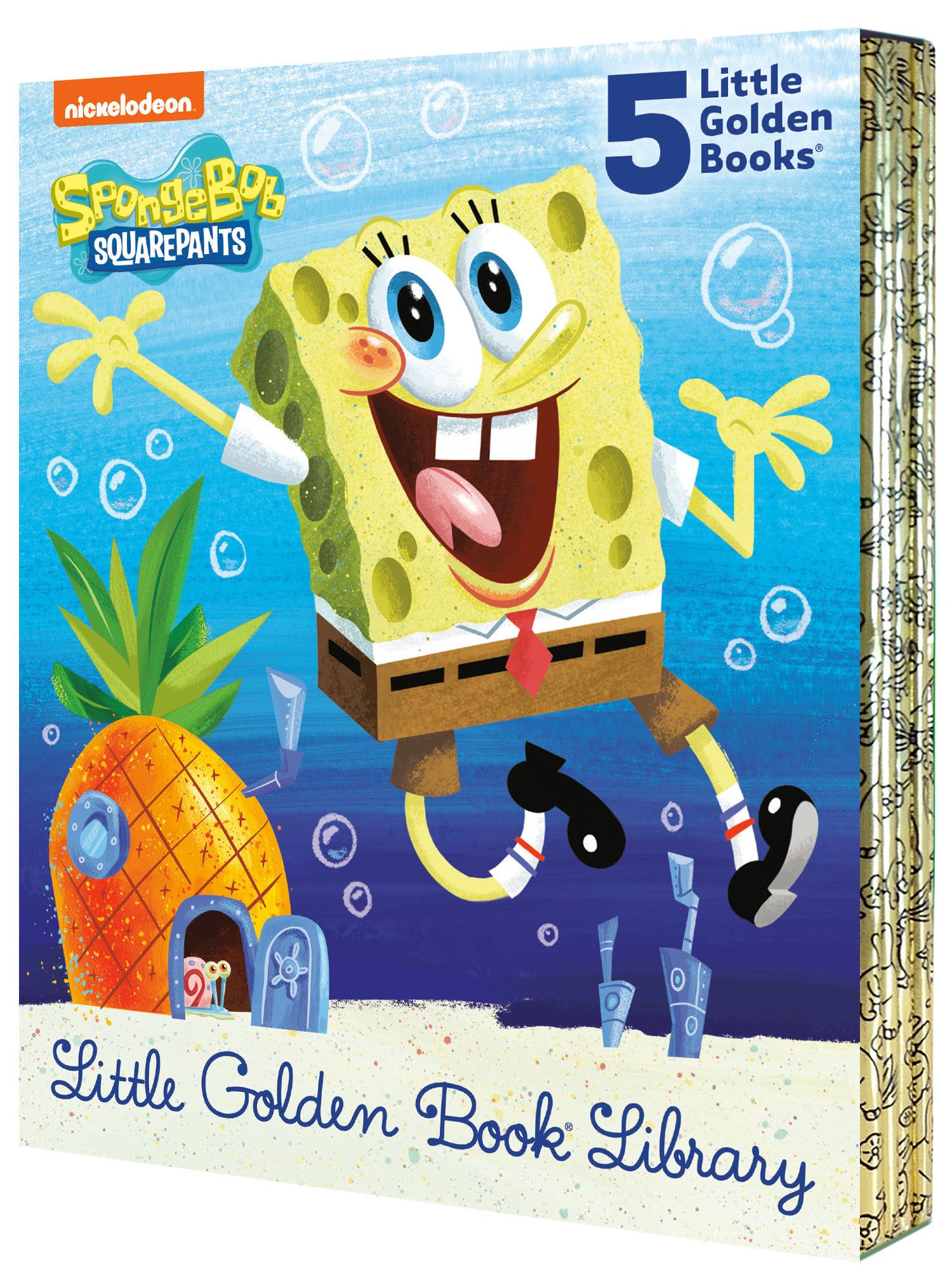SpongeBob SquarePants Little Golden Book Library (SpongeBob SquarePants ...
