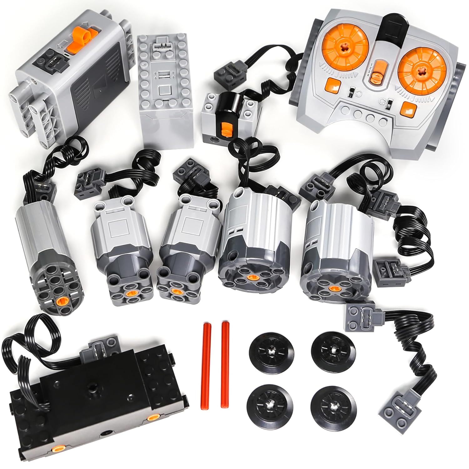 ASTEM 18pcs Power-Function-Motor-Set Compatible with Technic-Parts ...
