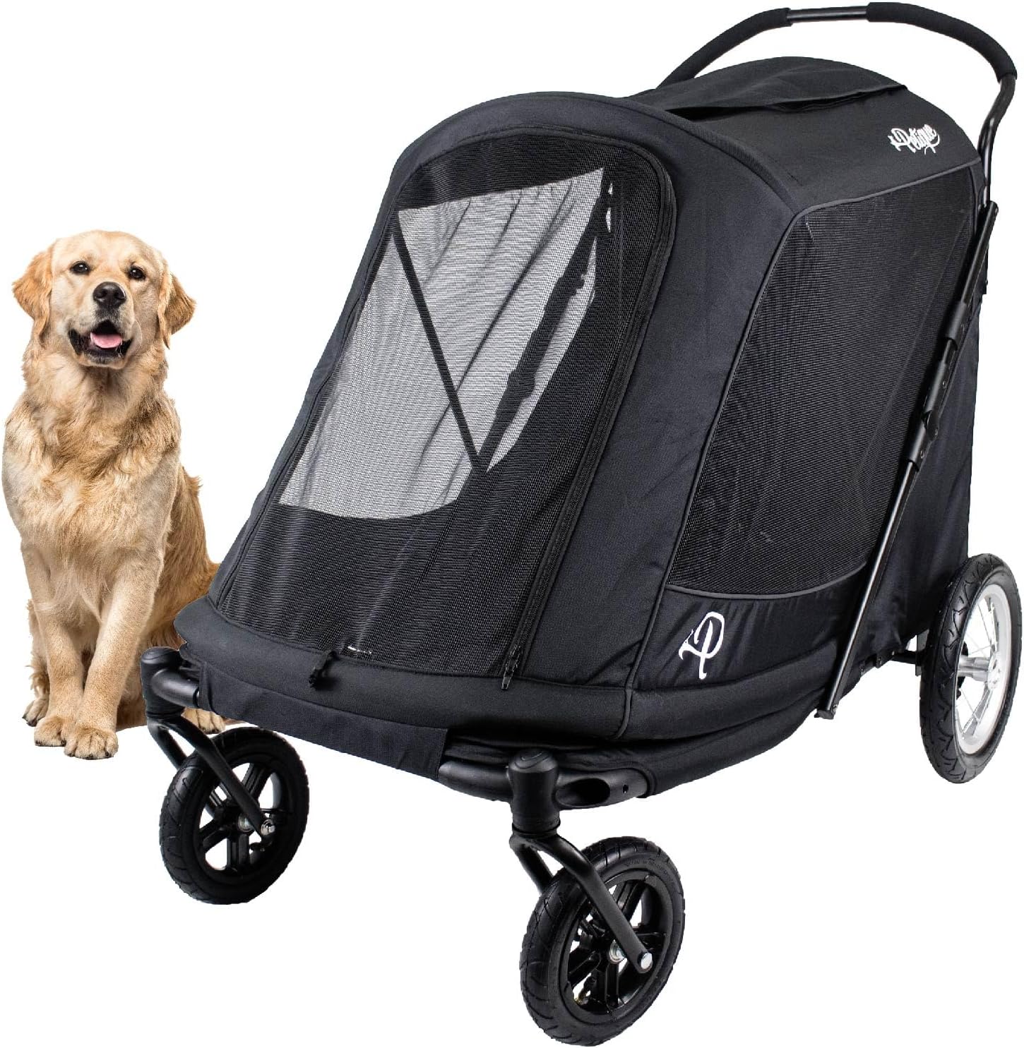 Amazon.com: Petique - Apollo Elite Pet Stroller for Large, Senior ...