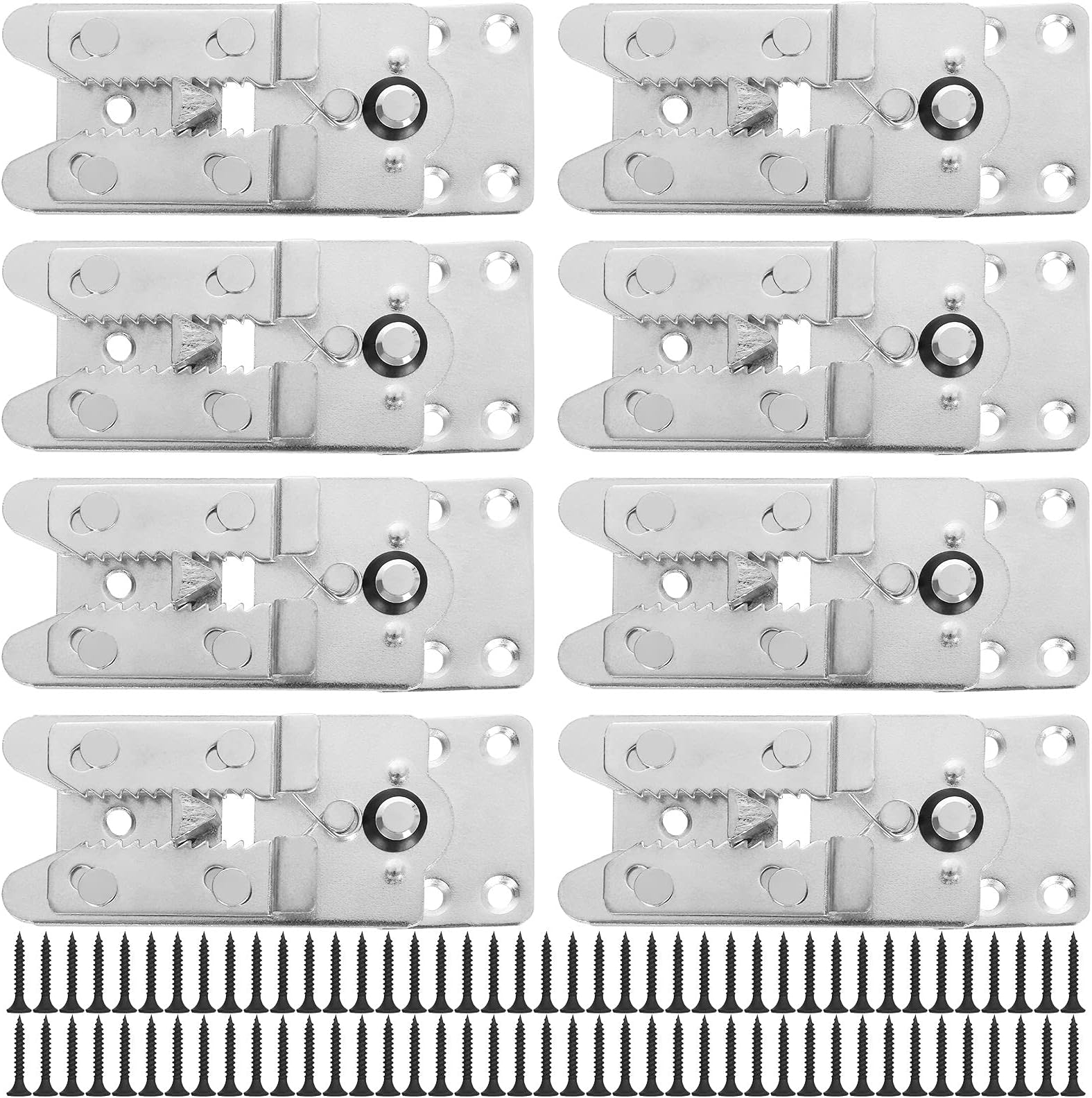 Amazon.com: Metal Sectional Couch Connectors Furniture Interlocking ...