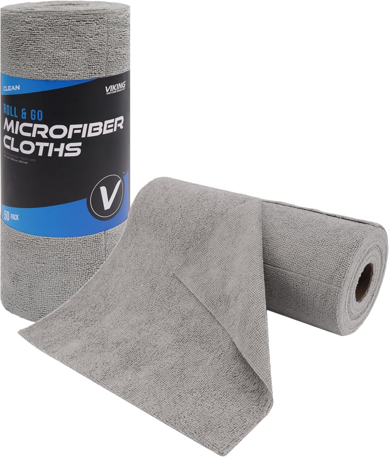 Amazon.com: VIKING Microfiber Cleaning Cloth Roll, Reusable and Tear ...