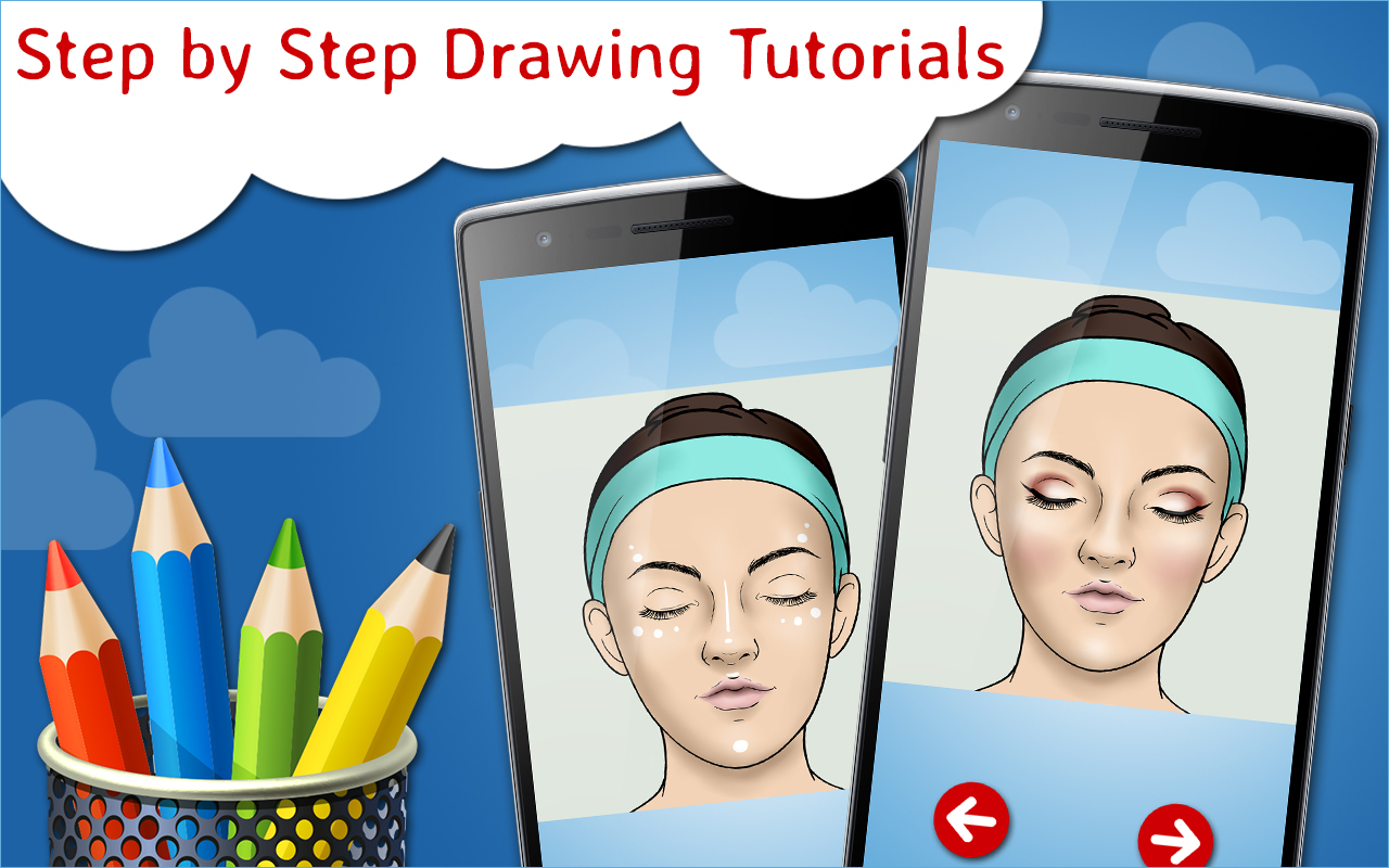 How to Draw Makeup step by step Drawing App - App on Amazon Appstore