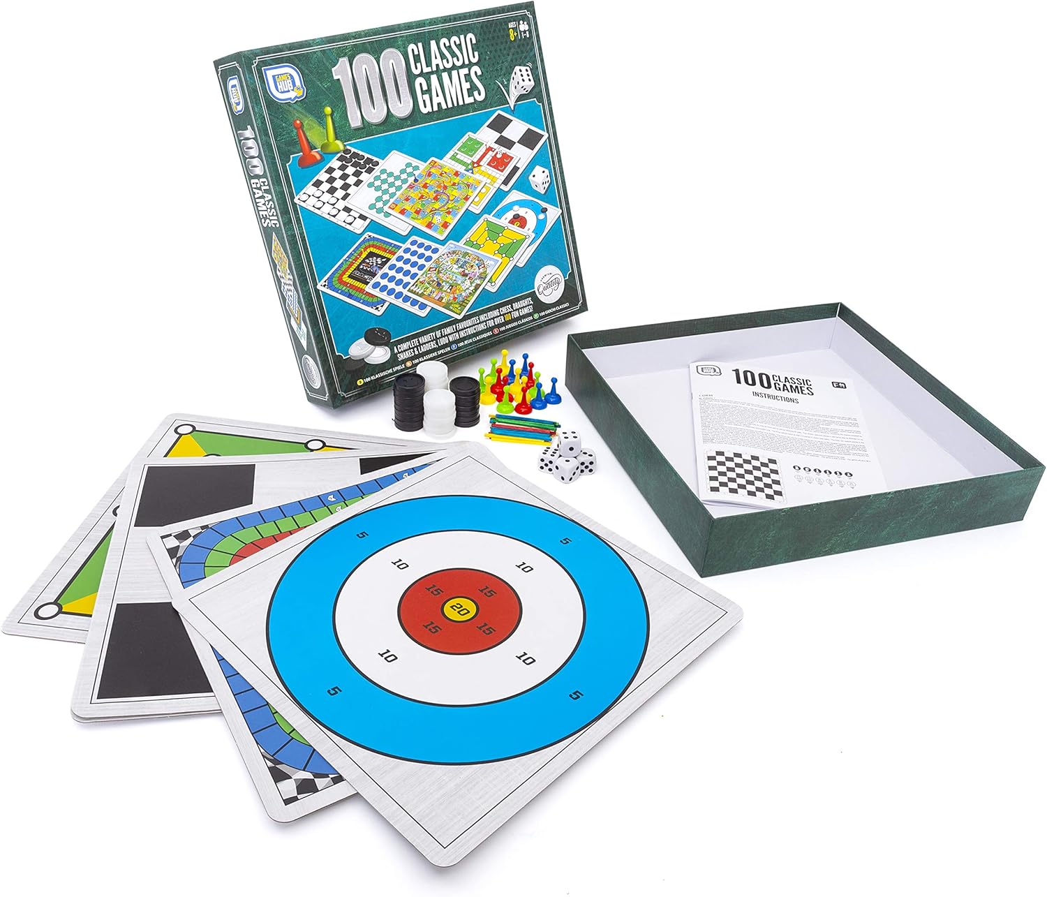 100 Classic Games Compendium – A Collection of Classic Family Board ...