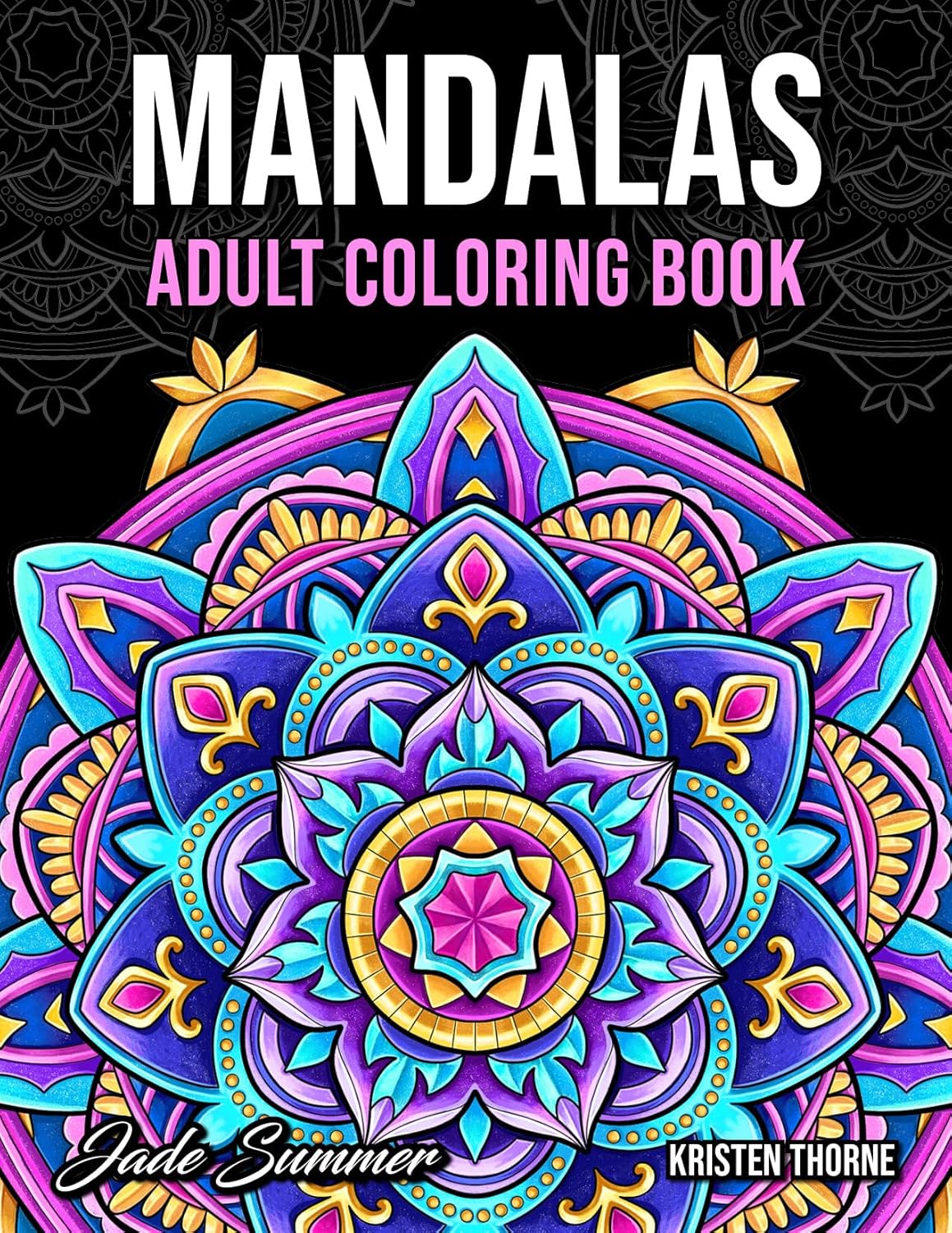 Amazon | Mandala Coloring Book: For Adults with Beautiful Patterns for ...