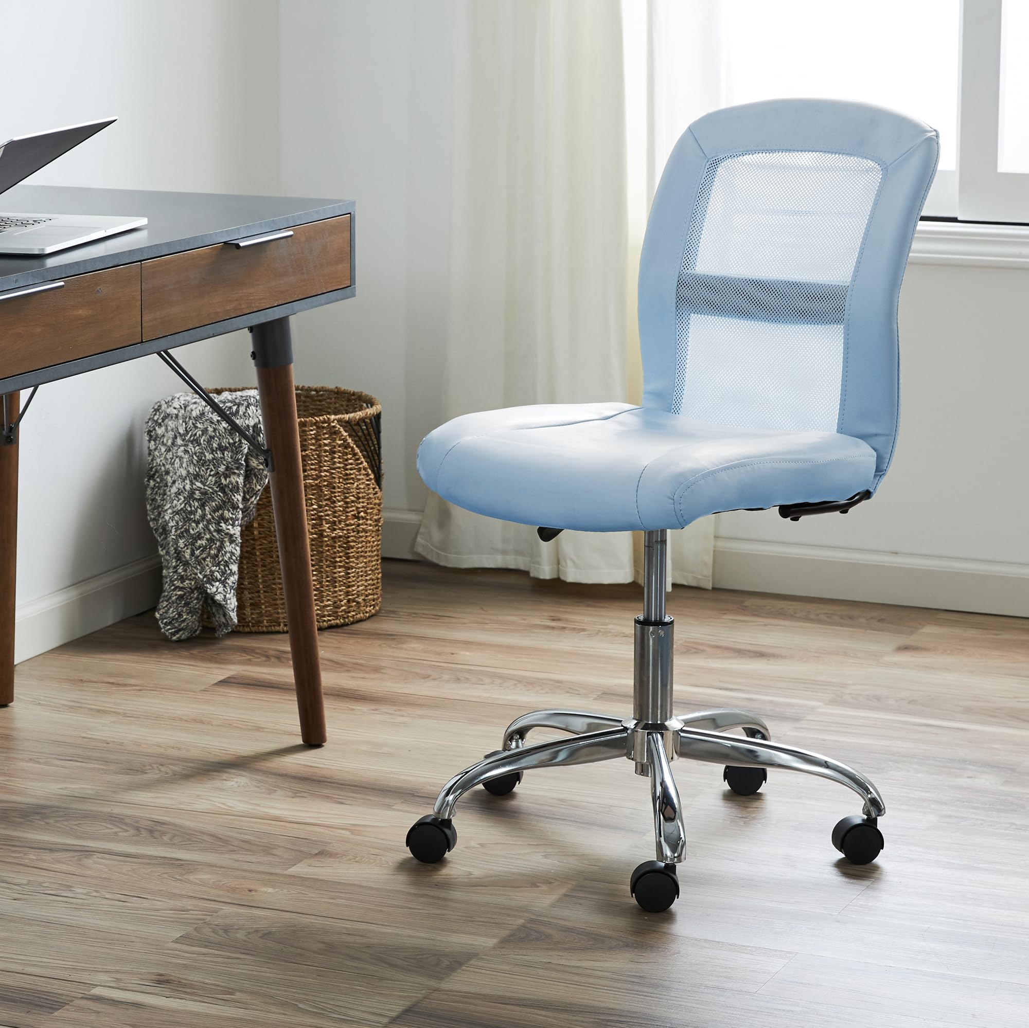Snapklik.com : Serta Essential Armless TaskChair, Small Desk Chairs