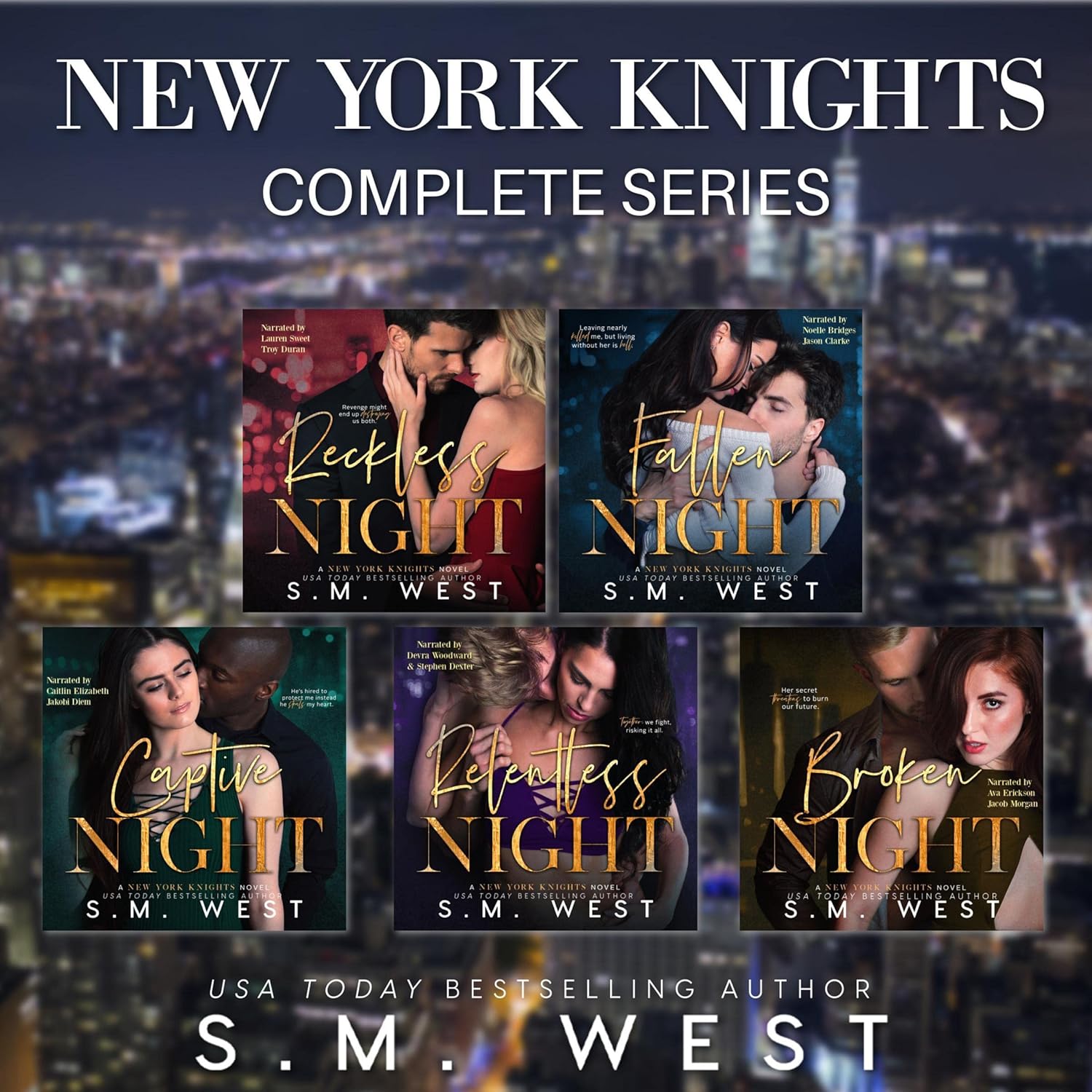 Amazon.com: New York Knights: Complete Series (Audible Audio Edition ...