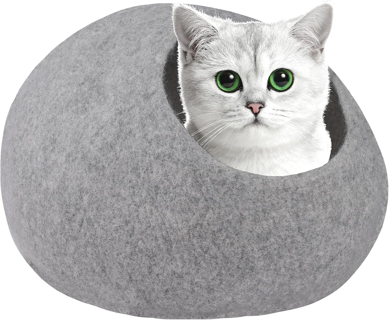 Amazon.com : Tipitaka Premium Felt cat Bed cave,Indoor and Outdoor cat ...