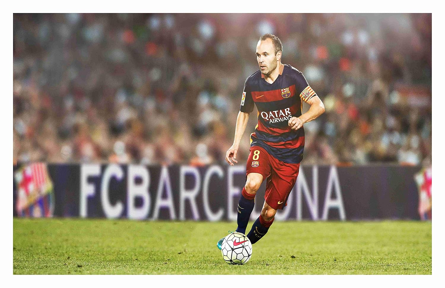 BALDAU PRINTS Andres Iniesta Footballer Wall Poster For Room (Gloss ...