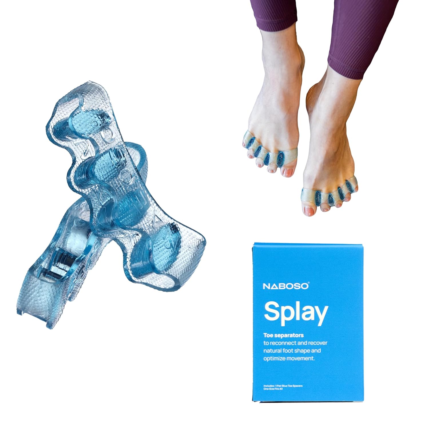 Naboso Splay - Gel Toe Stretcher for Correcting Nepal | Ubuy