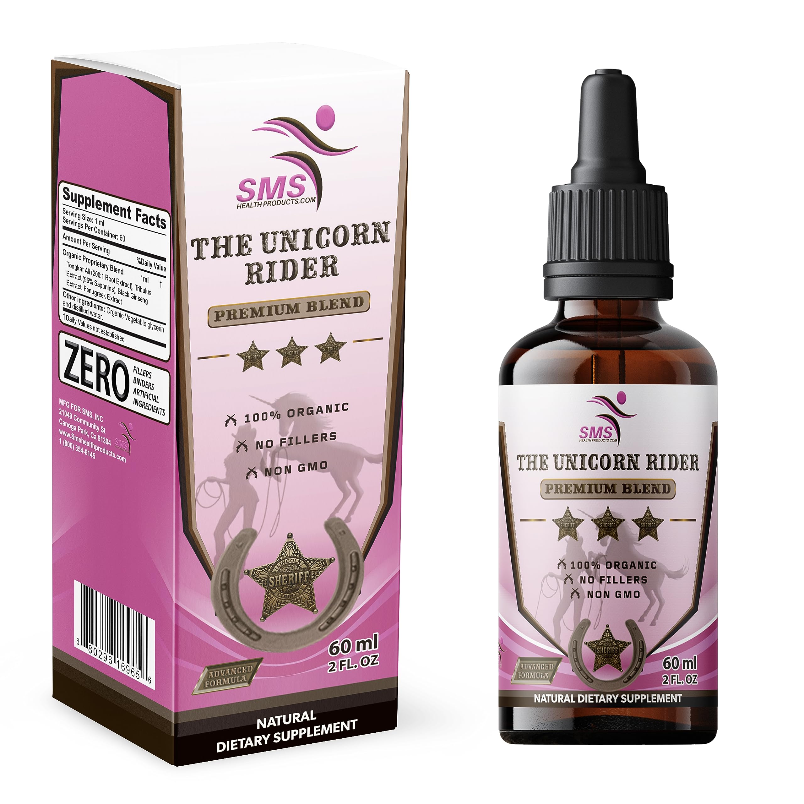 The Unicorn Rider Drops Boost Desire With Tongkat Ali Tribulus ...