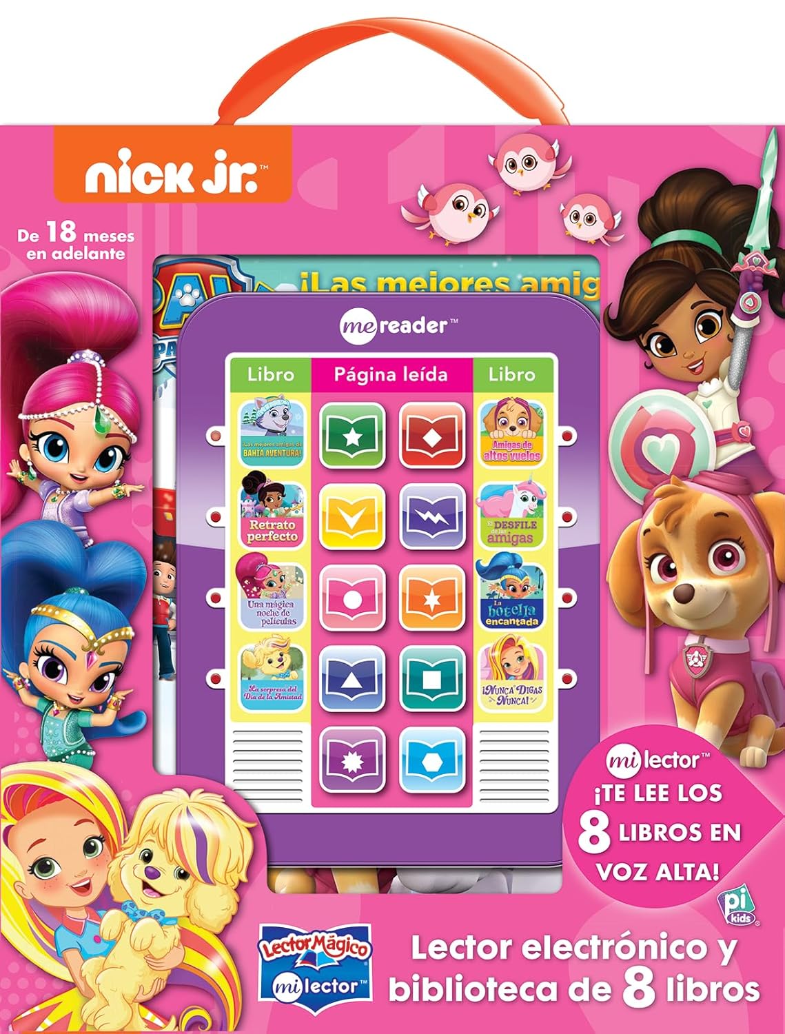 Buy LECTOR MAGICO NICK JR. GIRL ME READER 8BK Book Online at Low Prices ...