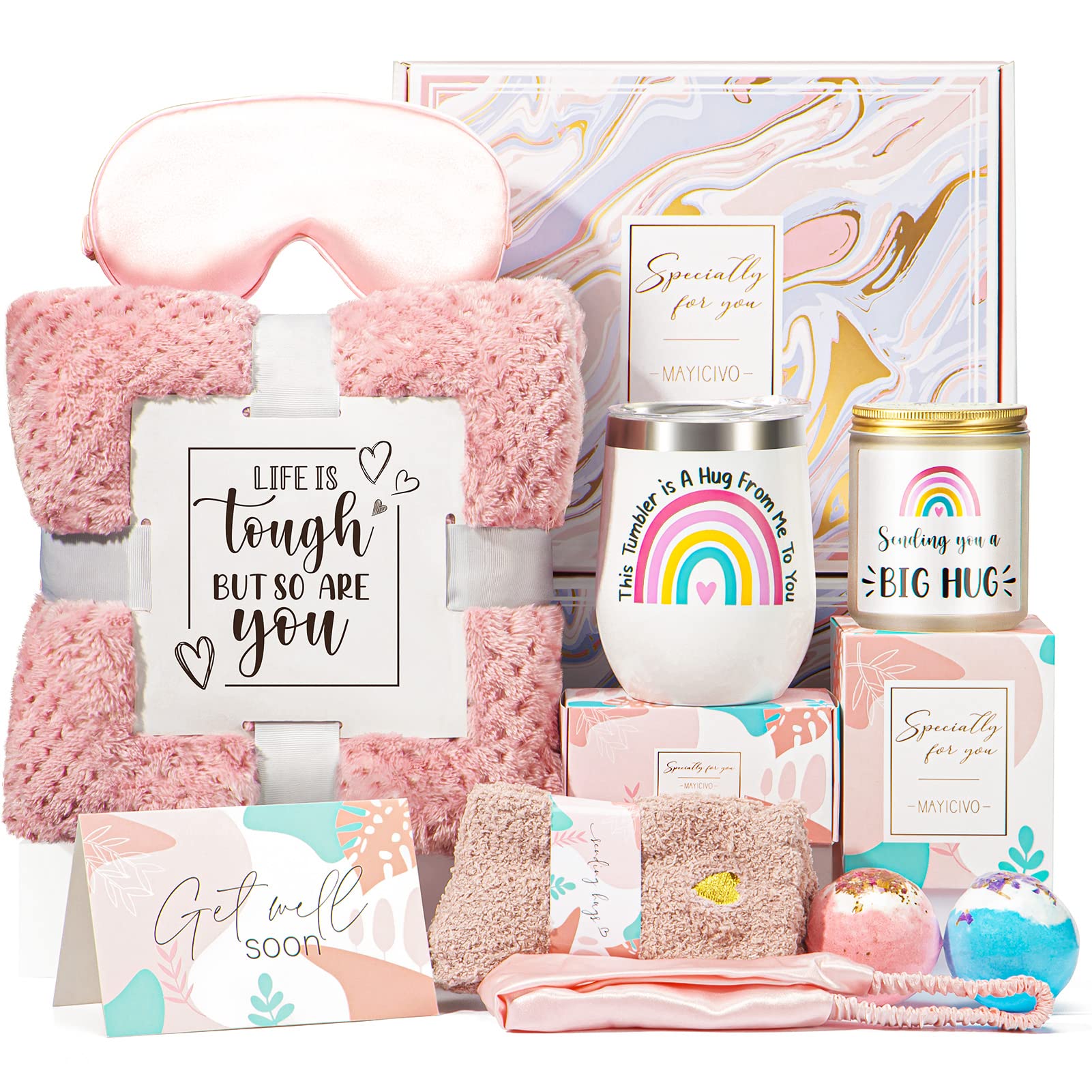 Get Well Soon Gifts For Women Care Package Get Well Gift Basket For