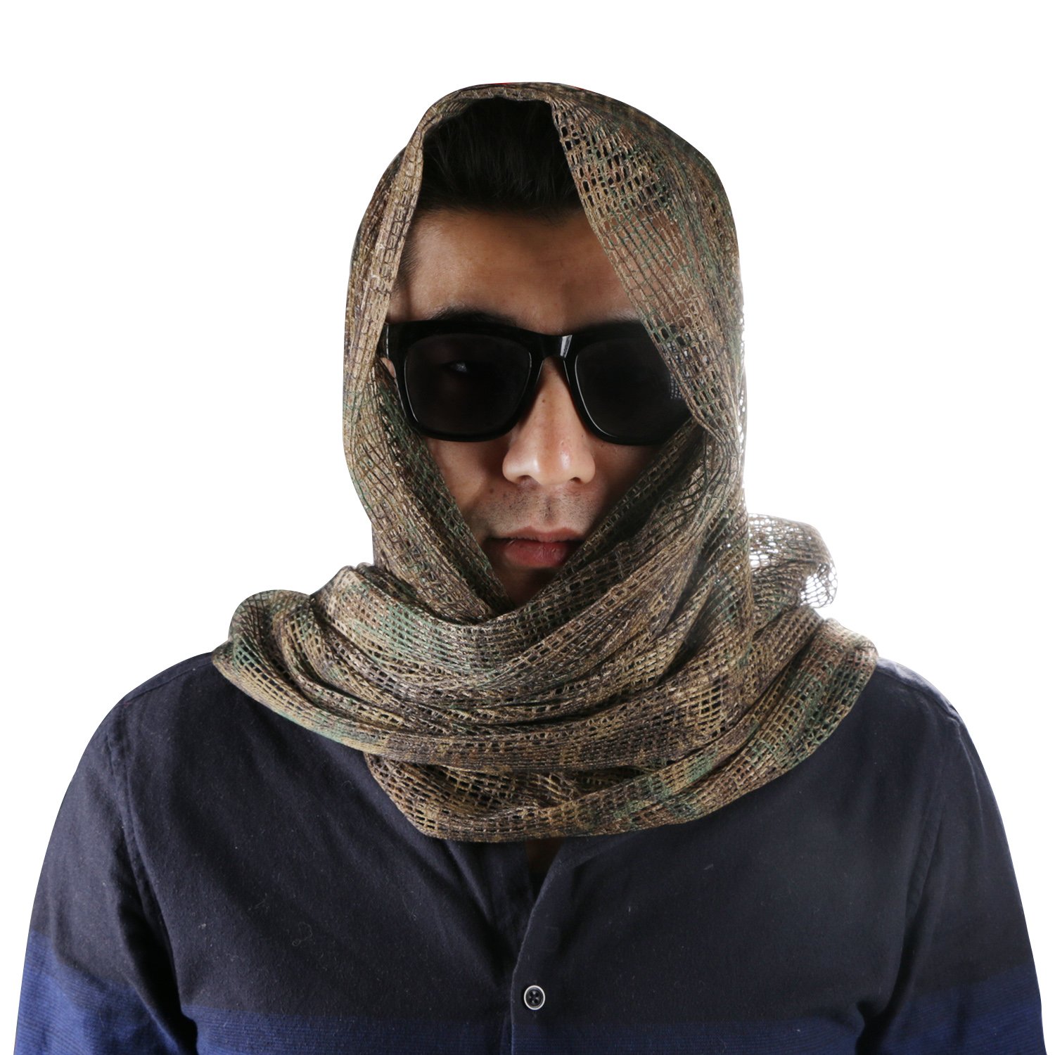 Military Neck Scarves ARMYU US Army Genuine GI Military Wool Scarf, US