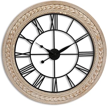 Amazon.com: RiteSune Wall Clock 30 Inch Decor, Farmhouse Wall Clocks ...