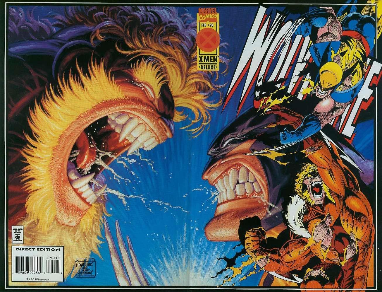 Amazon.com: Wolverine #90 (with card) VF/NM ; Marvel comic book ...