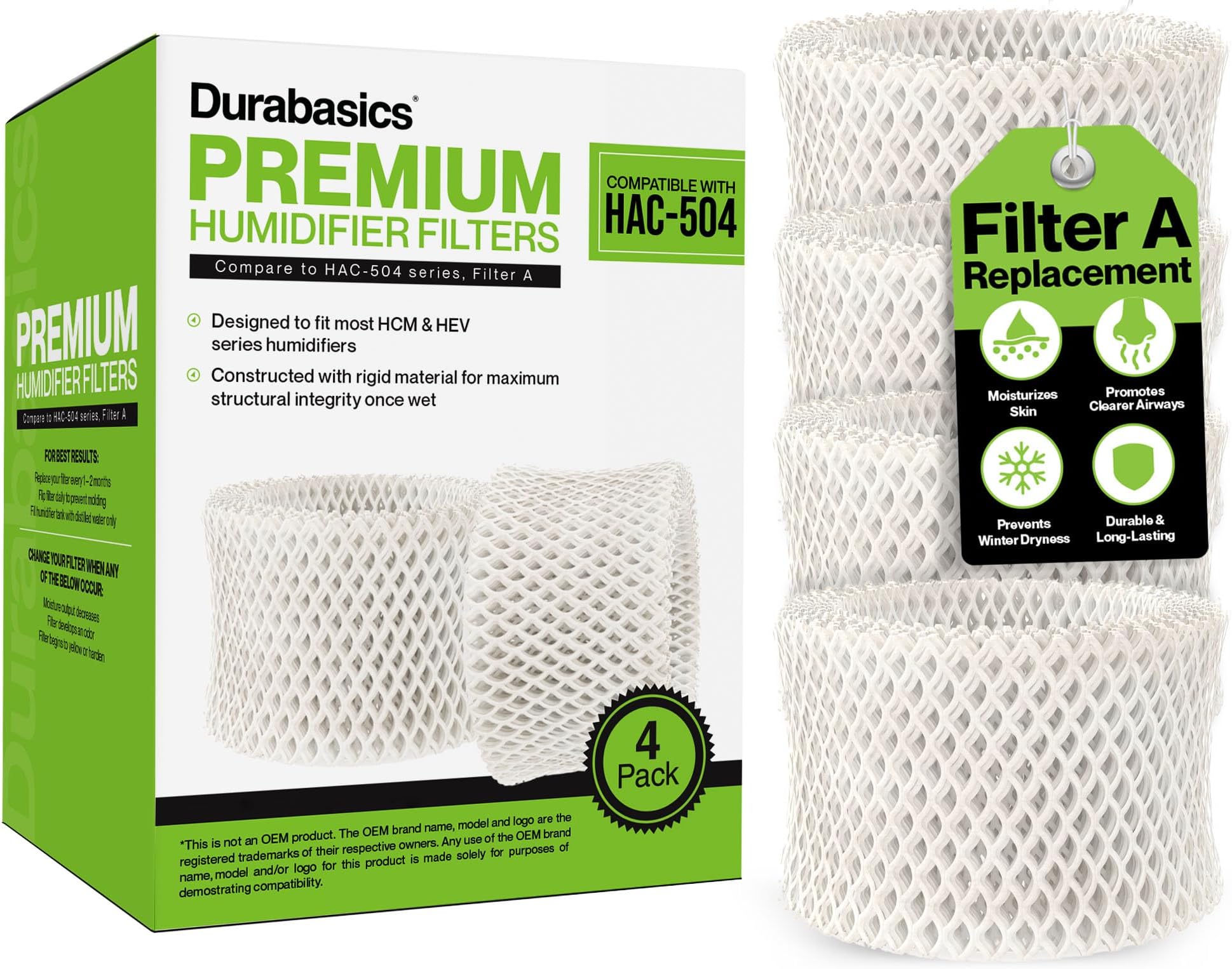 Amazon.com - HWF62 Humidifier Filter A for Holmes - Replacement for ...