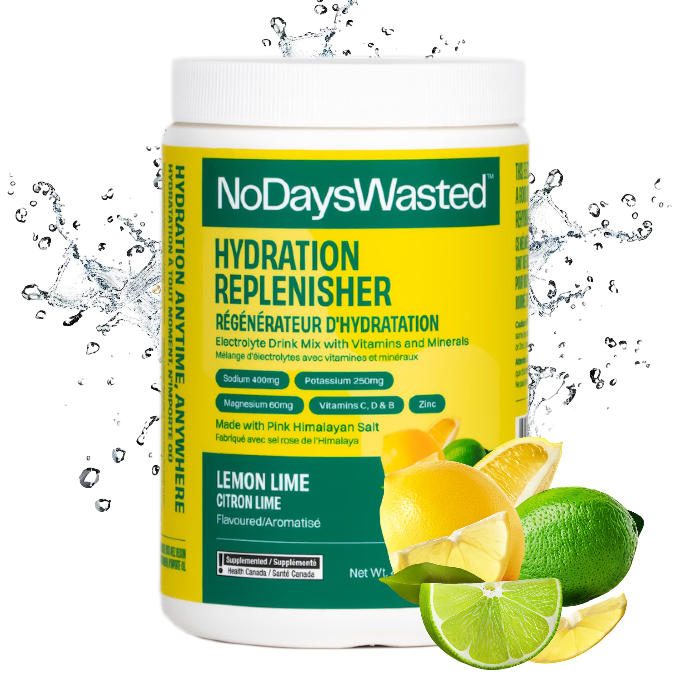 No Days Wasted Electrolyte Powder – Hydration Replenisher with ...