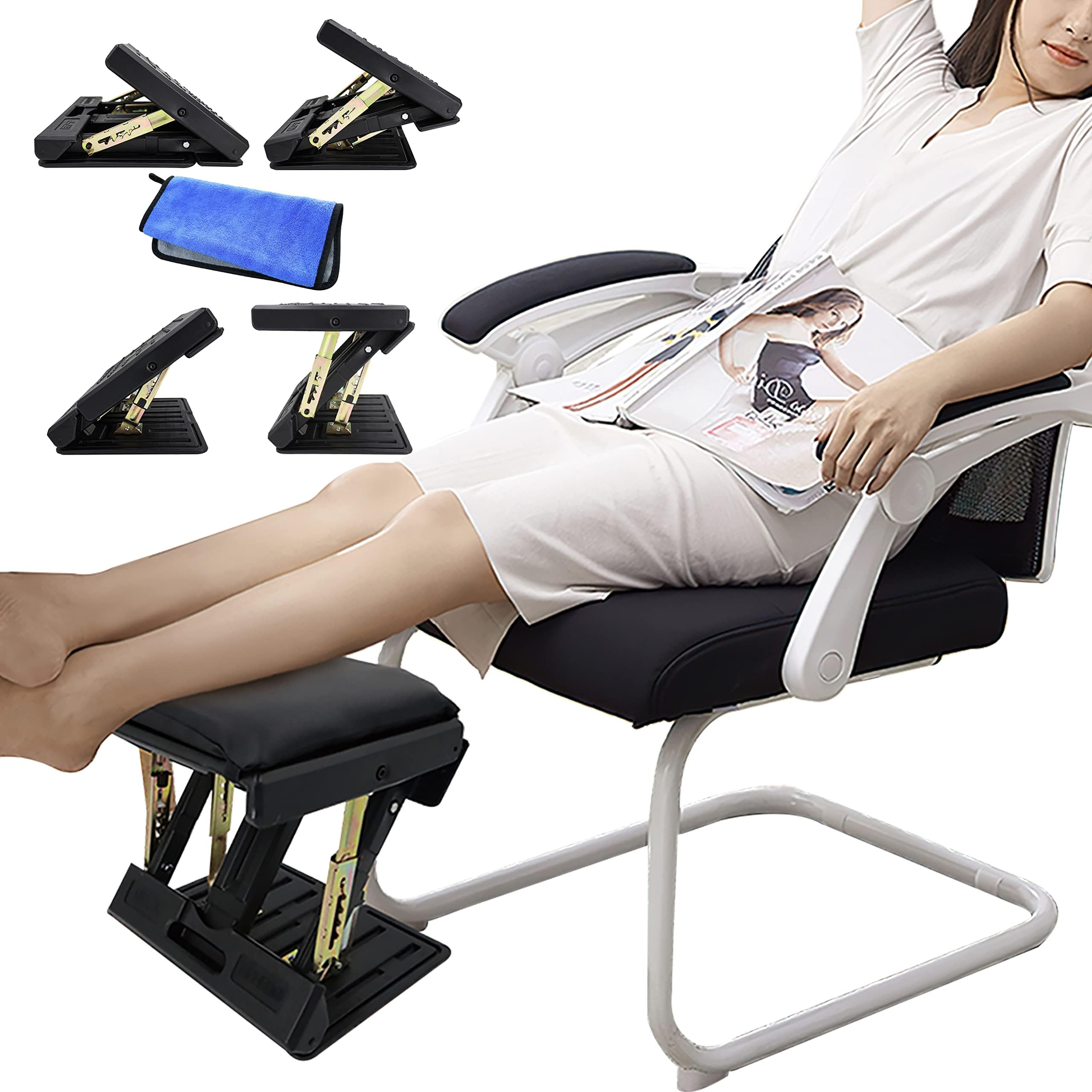 Amazon.com : BlissTrends Foot Rest for Under Desk at Work-Versatile ...
