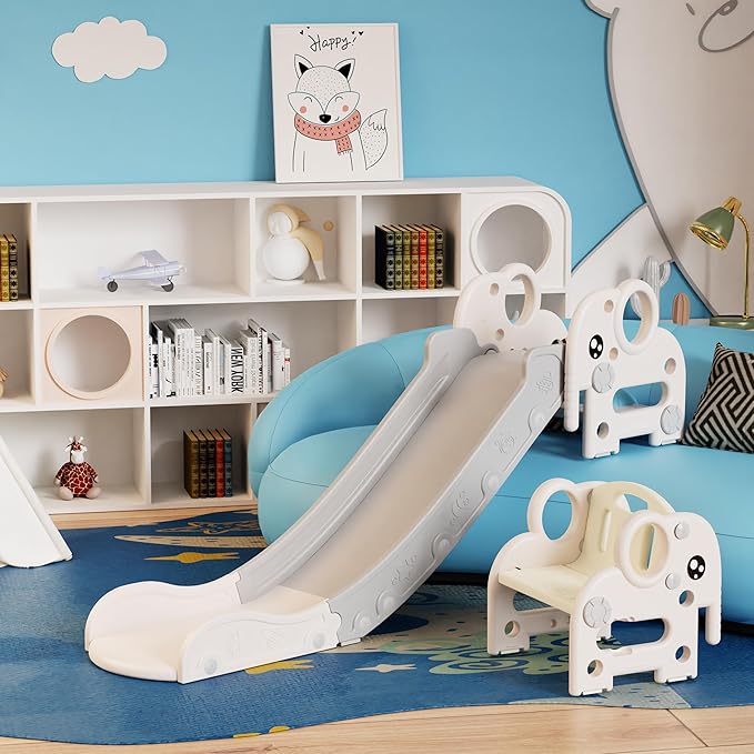 Amazon.com: Kids Couch Slide for Bed Sofa Stairs, 2 in 1 Toddler Baby ...