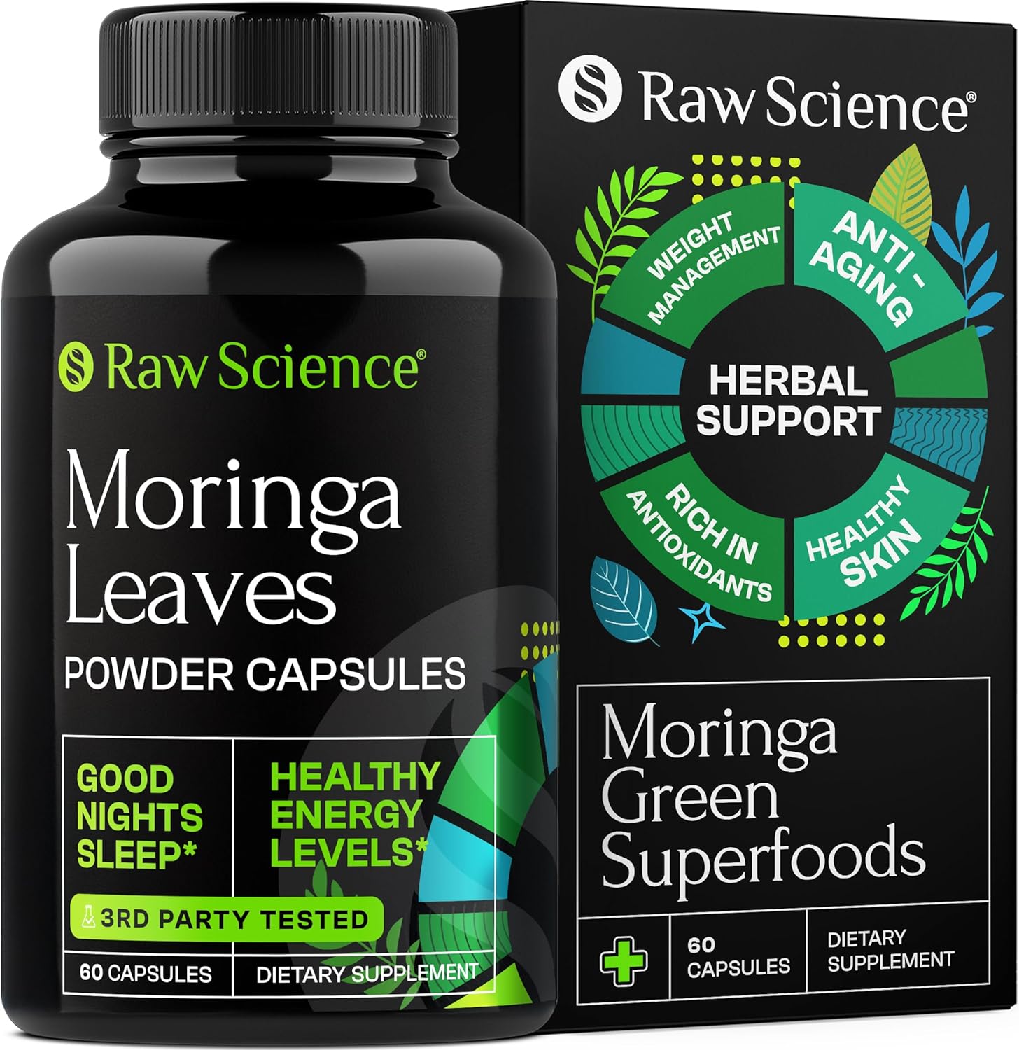 Amazon.com: Moringa Capsules Made with Moringa Powder, Super Greens & Superfood Moringa ...