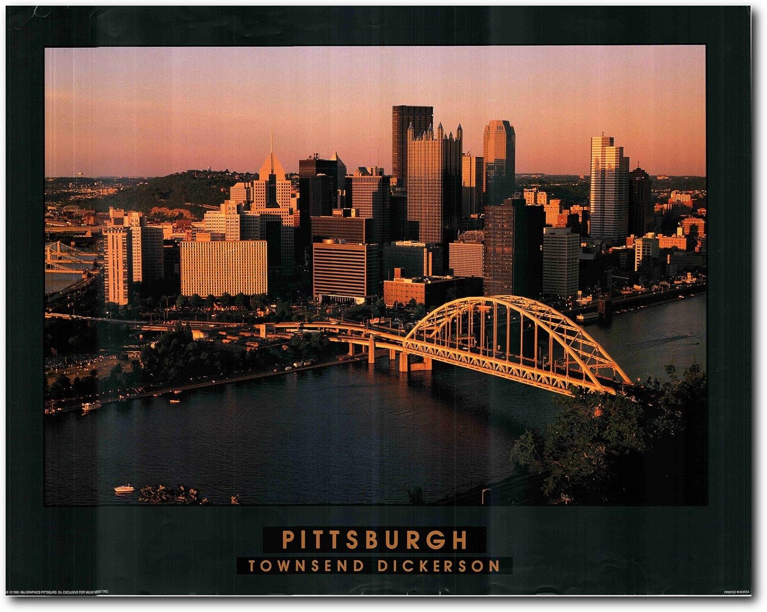 Amazon.com: Impact Posters Gallery Picture Wall Decor Pittsburgh ...
