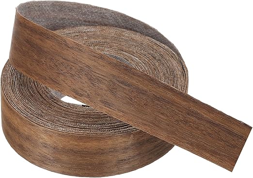 PATIKIL Limba Edge Banding, 1 Inch x 25 ft Wood Veneer Tape Pre-glued ...