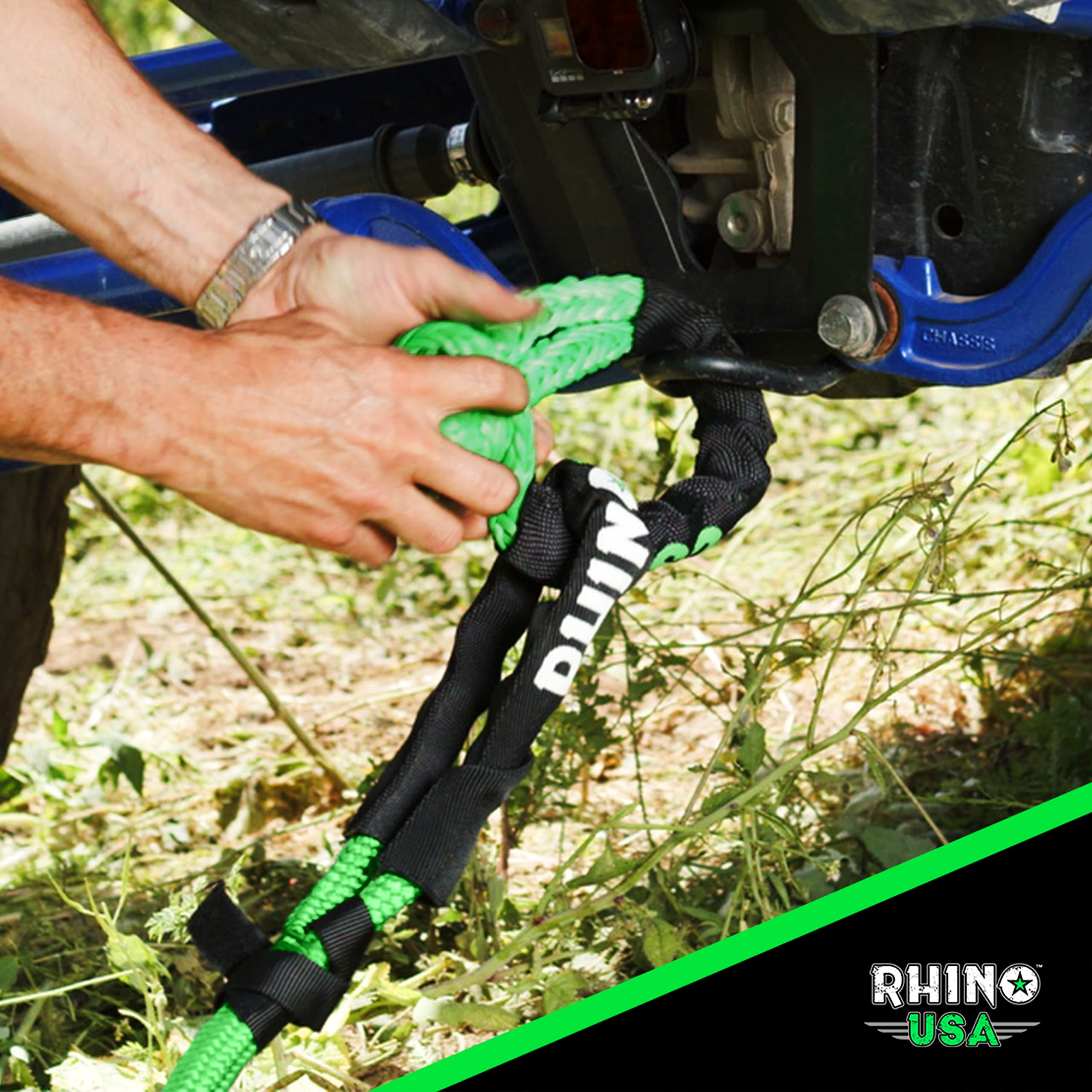 Snapklik.com : Rhino USA Kinetic Rope Recovery Kit