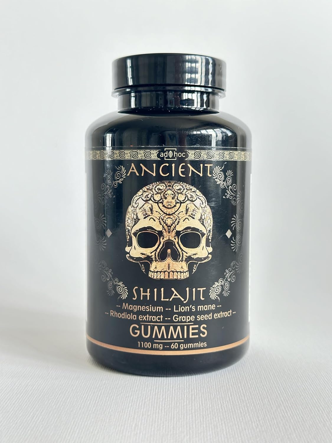 Shilajit Gummies (60 Count) - Made of Pure Organic Himalayan Shilajit Resin - Source of Natural ...