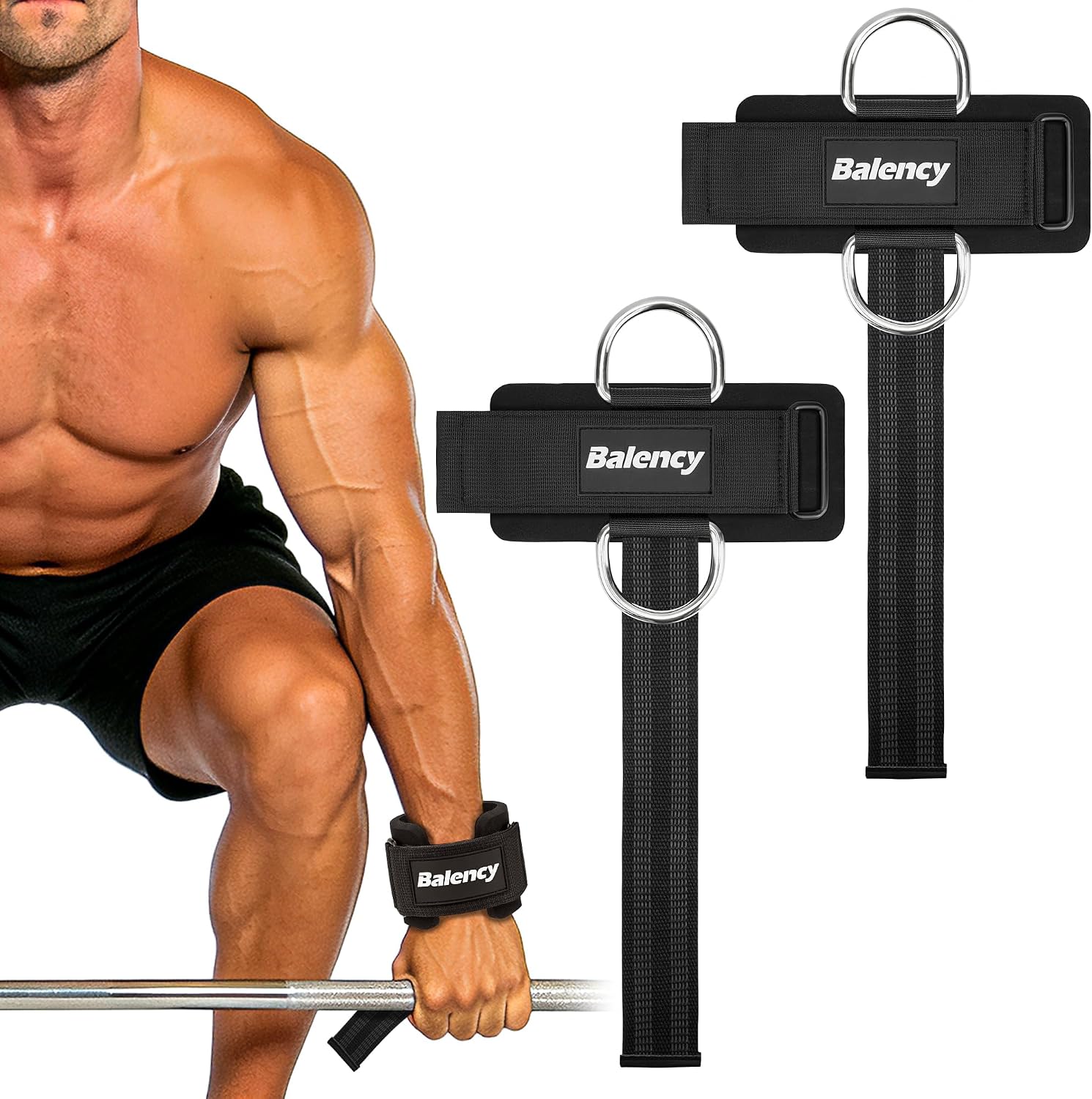 Amazon.com : Weight Lifting Straps With D Rings, Padded Lifting Wrist ...
