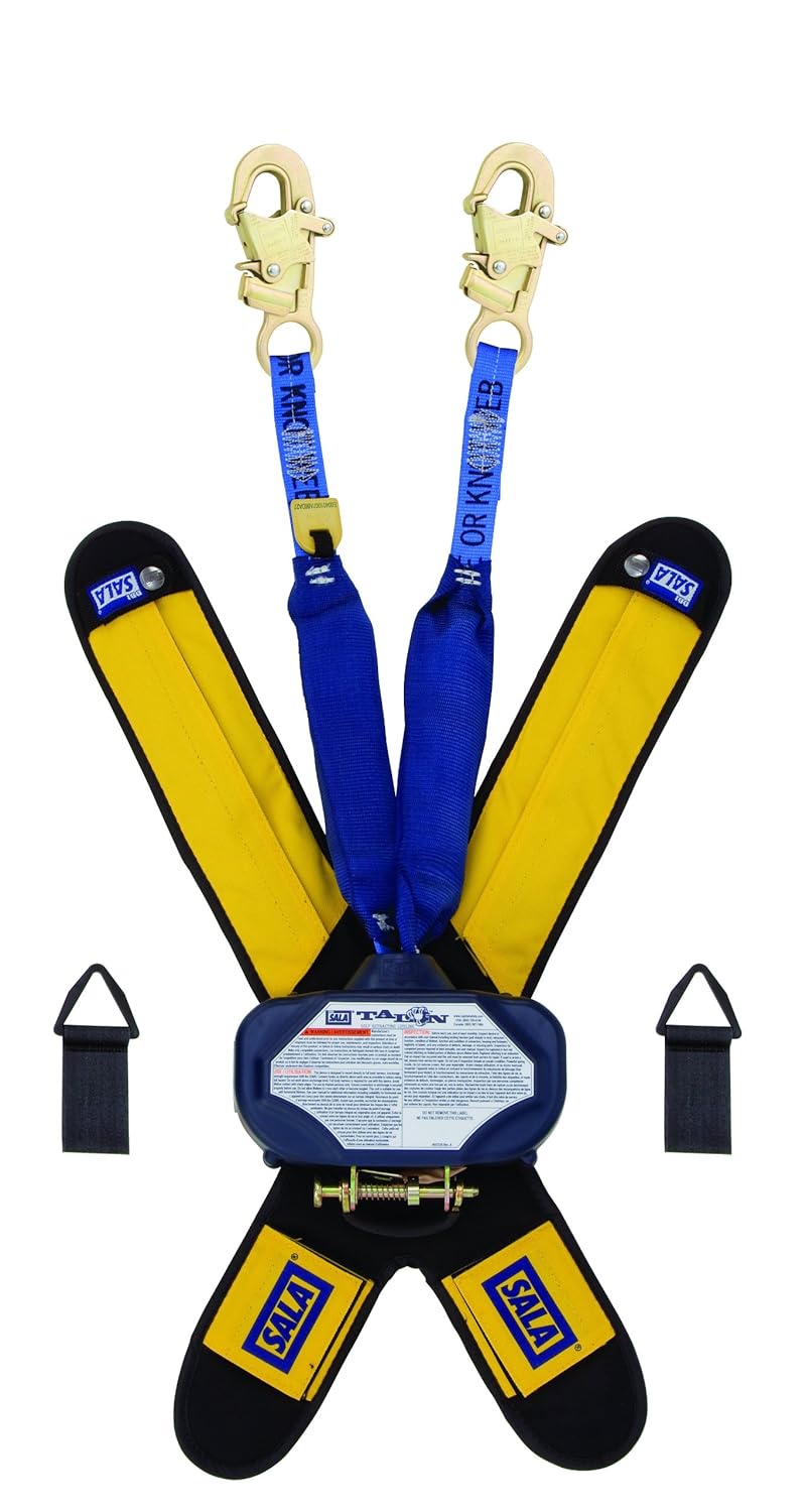 3M DBI-SALA Talon 3102014 Self Retracting Lifeline, 6' Twin-Leg,1 ...