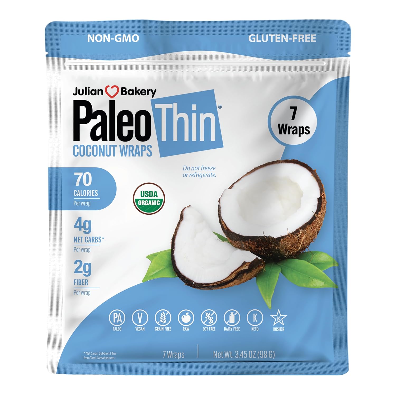 Amazon.com: Paleo Thin® Organic Coconut Wraps : Grocery & Gourmet Food