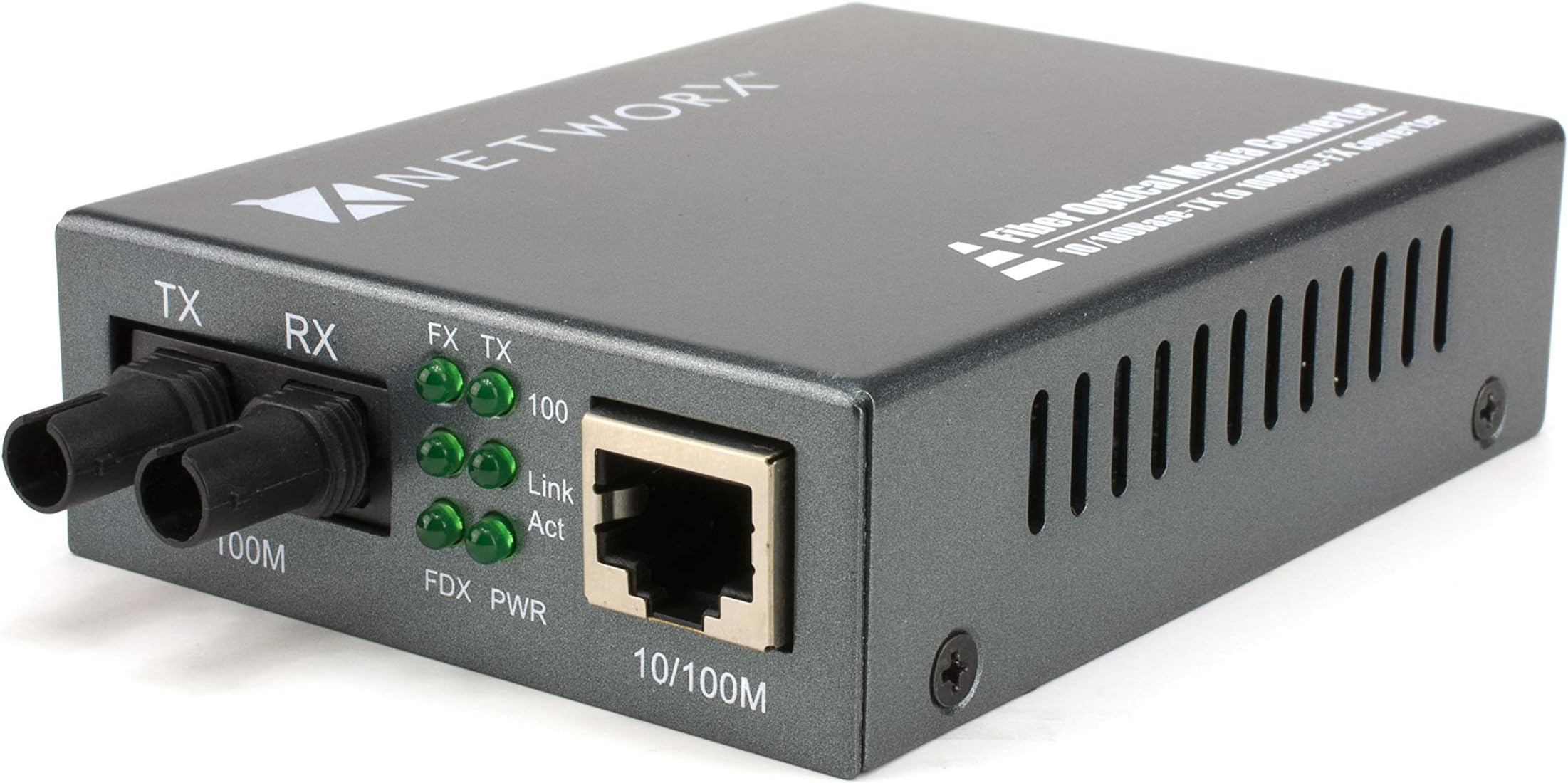 Amazon.com: Networx® Fast Ethernet Fiber Media Converter - UTP to ...
