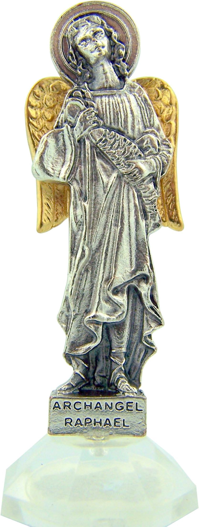 Amazon.com: Religious Gifts St Michael Mini Saint Gift Set Tiny 1 Inch ...