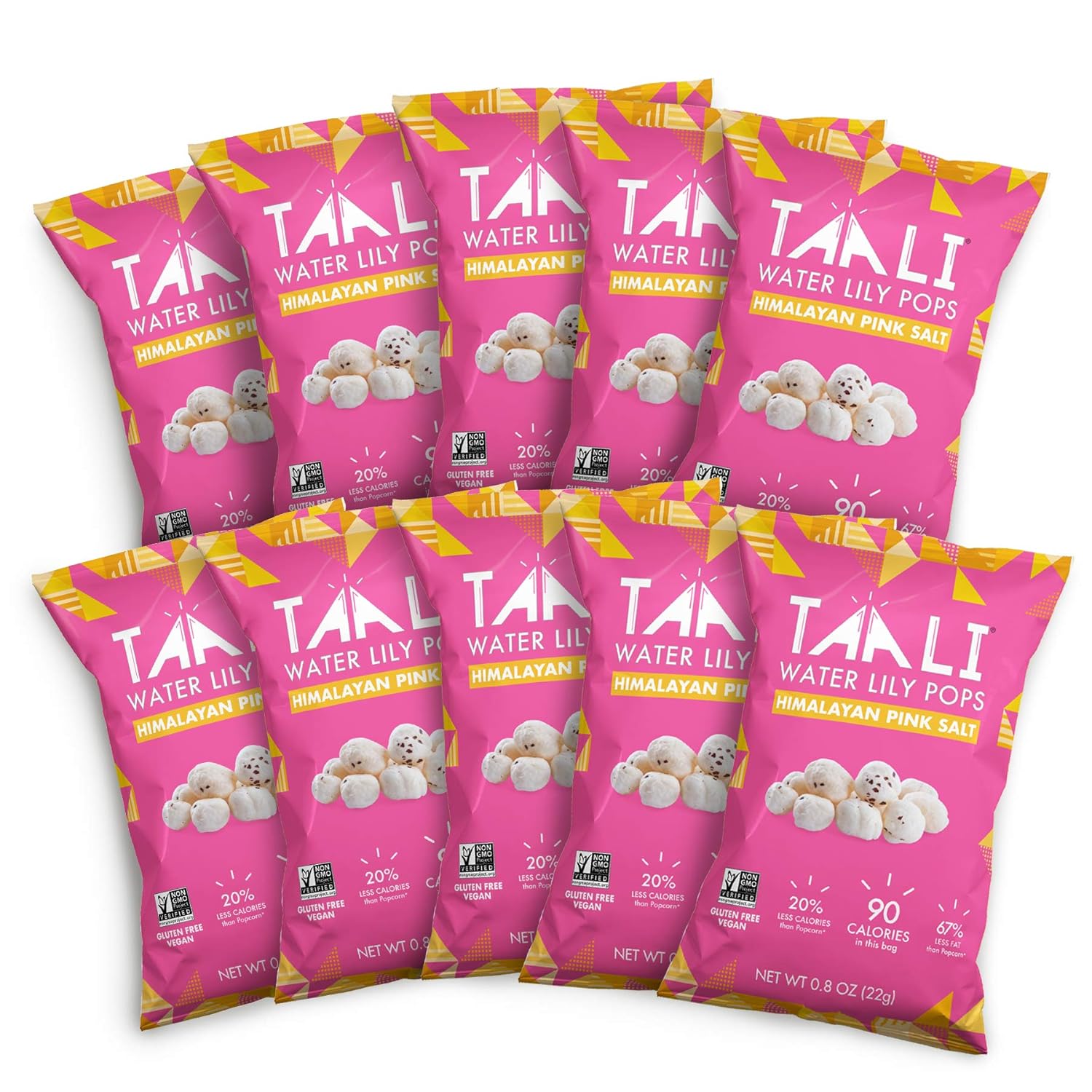 Amazon.com : Taali Himalayan Pink Salt Water Lily Pops (10-Pack ...